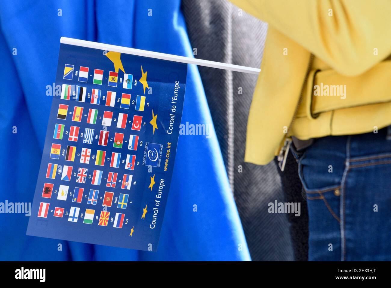 Echr flag hi-res stock photography and images - Alamy