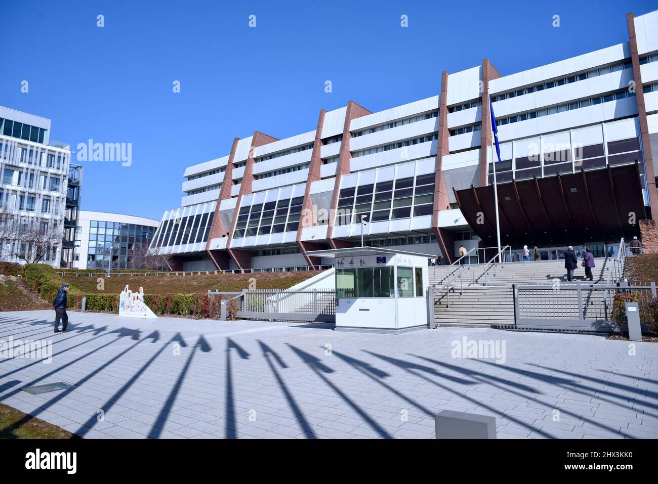 Illustration of the Council of Europe, in Strasbourg, Northeastern ...