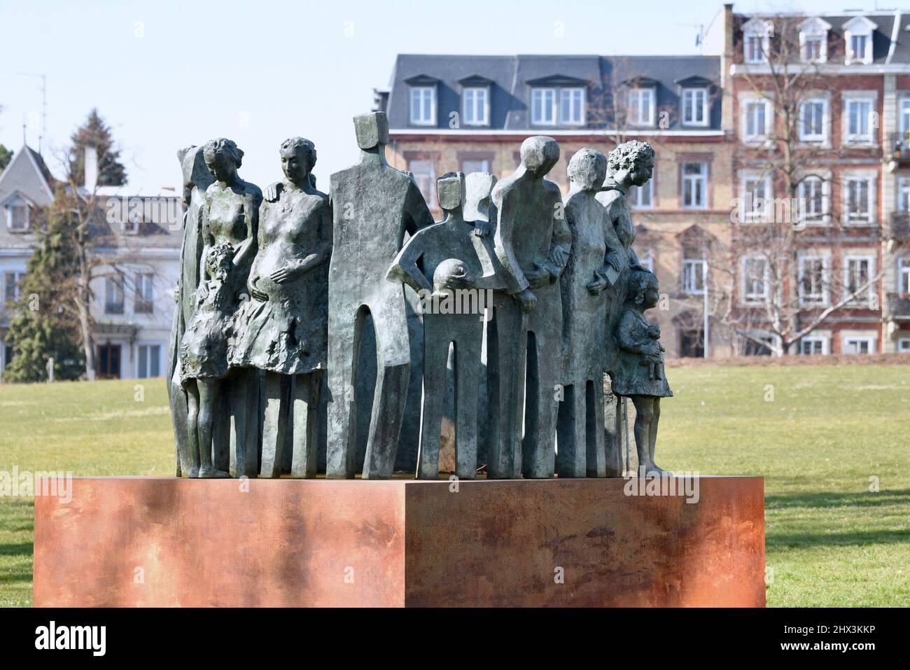 Illustration of the Council of Europe, in Strasbourg, Northeastern ...