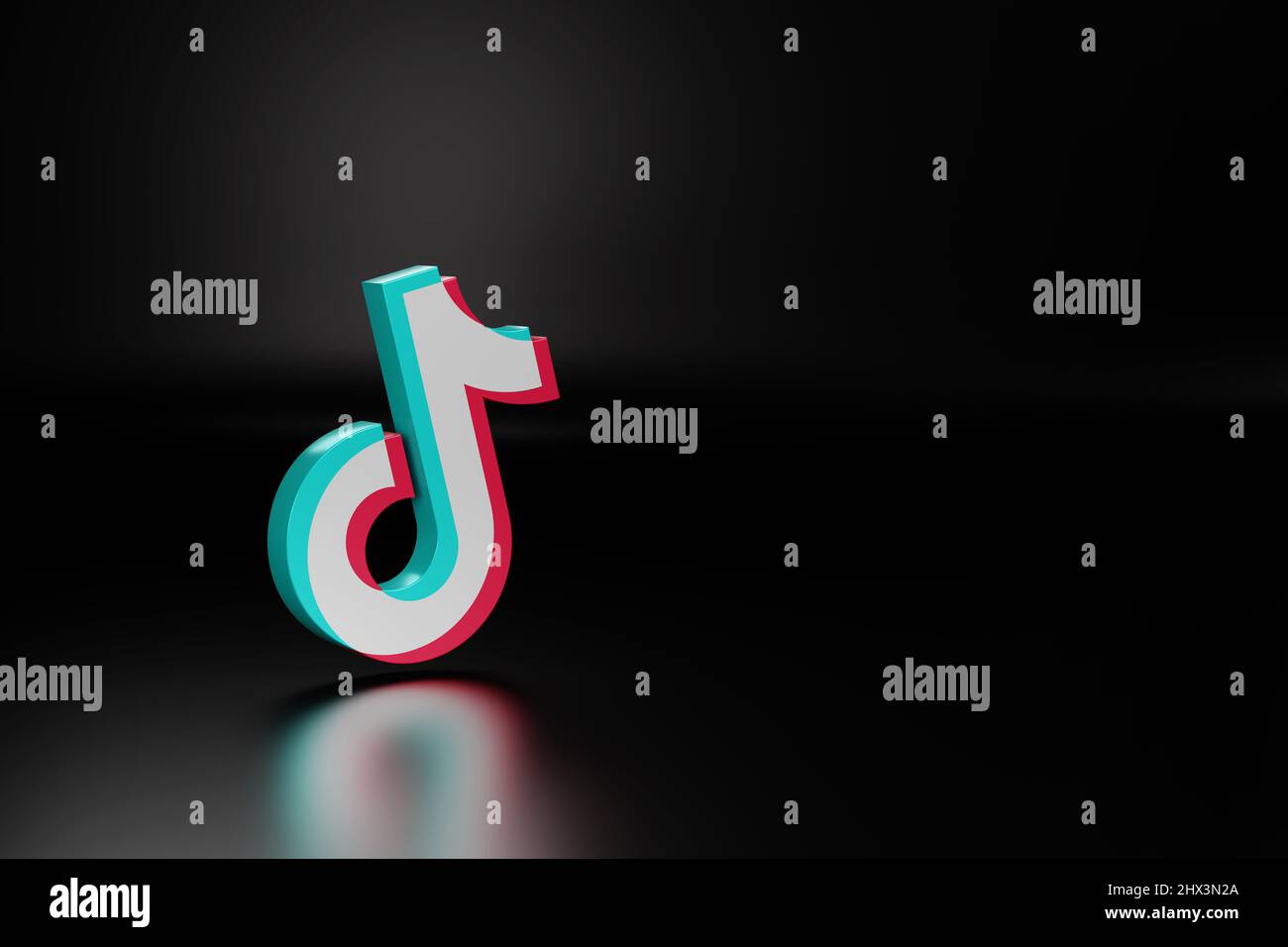 Logo tik tok 3d hi-res stock photography and images - Alamy