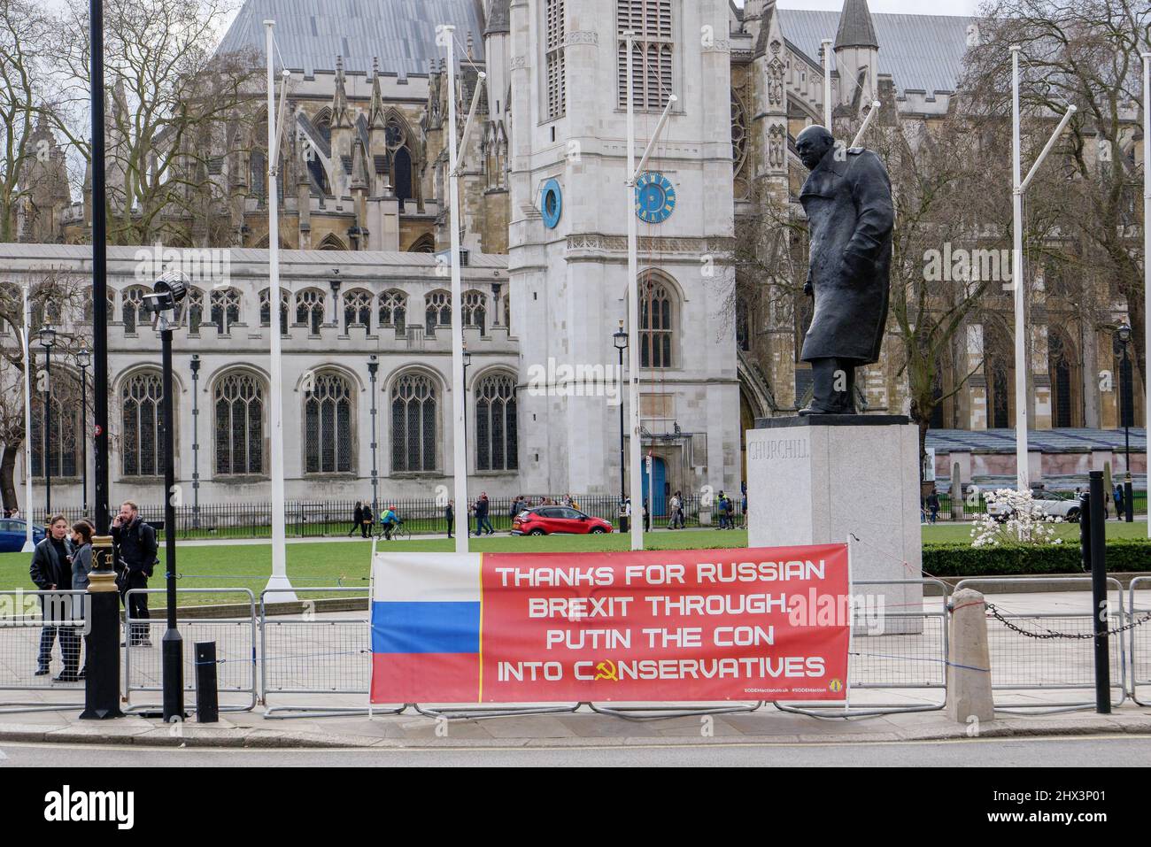 Anti tory government banner hi-res stock photography and images - Alamy