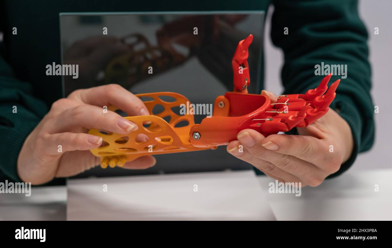 3d printed prosthetic limb hi-res stock photography and images - Alamy