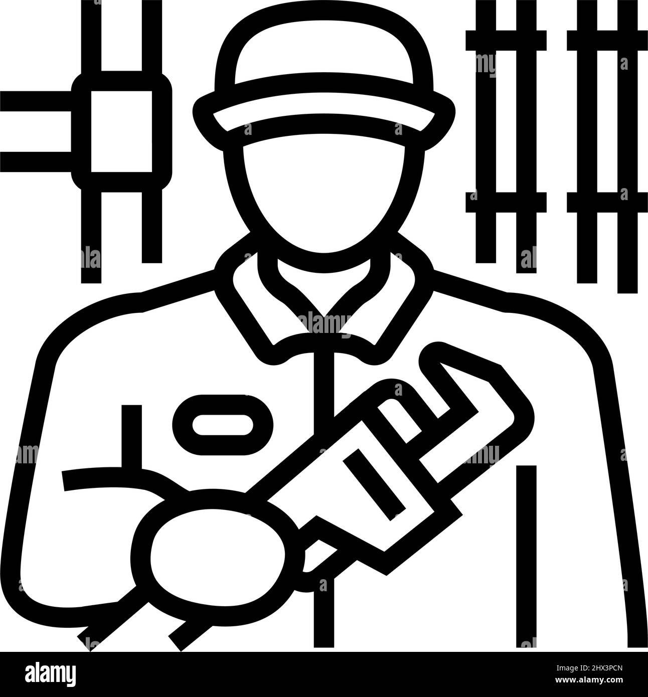Building maintenance unit Stock Vector Images - Alamy