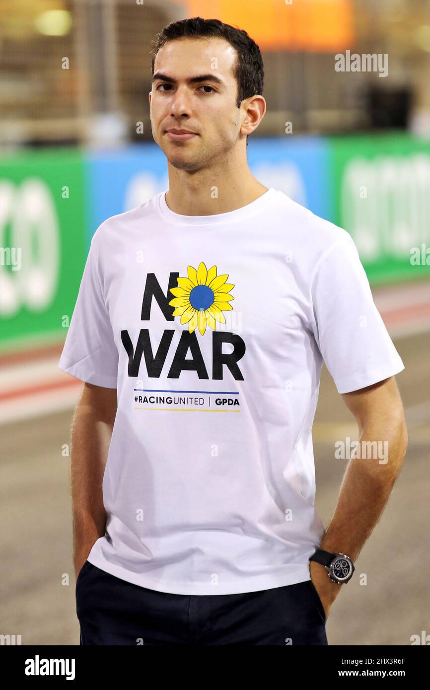 Sakhir, Bahrain. 9th March 2022. Nicholas Latifi (CDN) Williams Racing ...