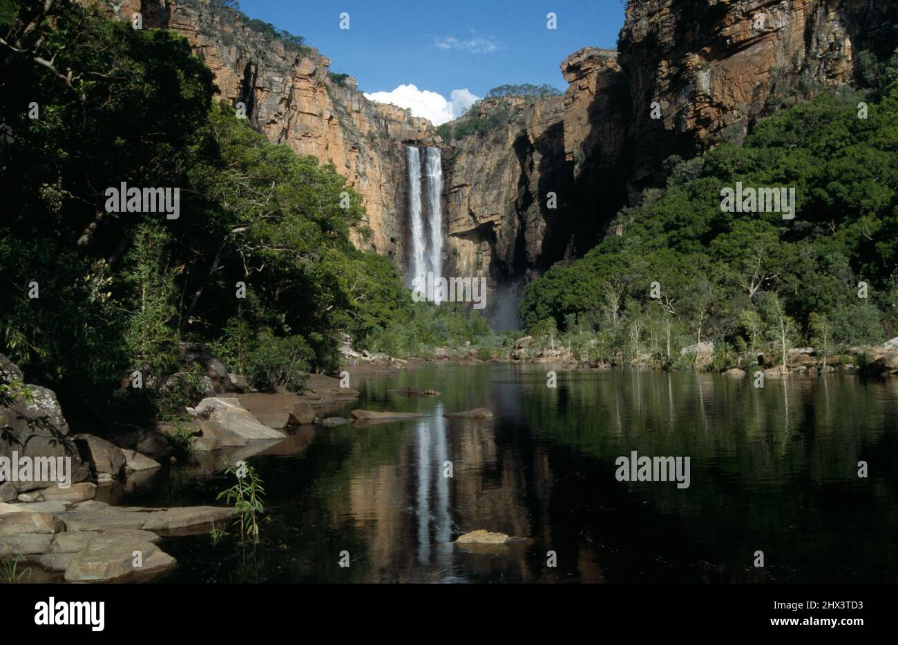 Australia. Northern Territory. Top End. Kakadu National Park. Landscape. Jim Jim Falls Stock ...