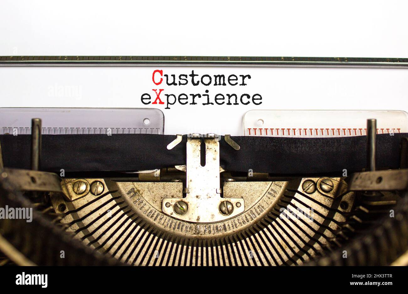 CX customer experience symbol. Concept words CX customer experience on ...