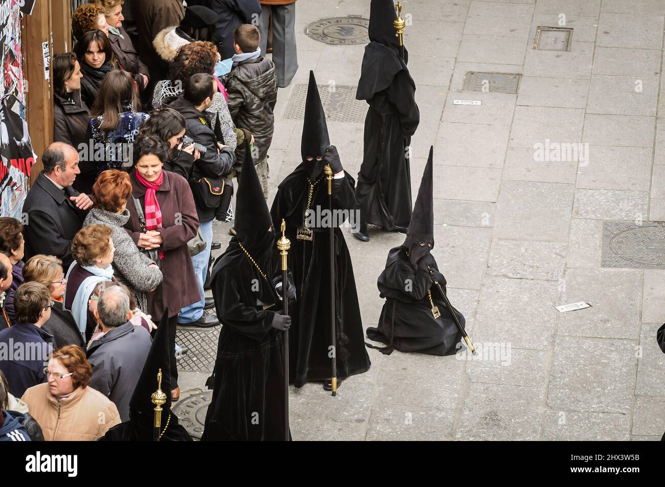 Holy Week in Zamora, Spain, procession of the Royal Brotherhood of the ...