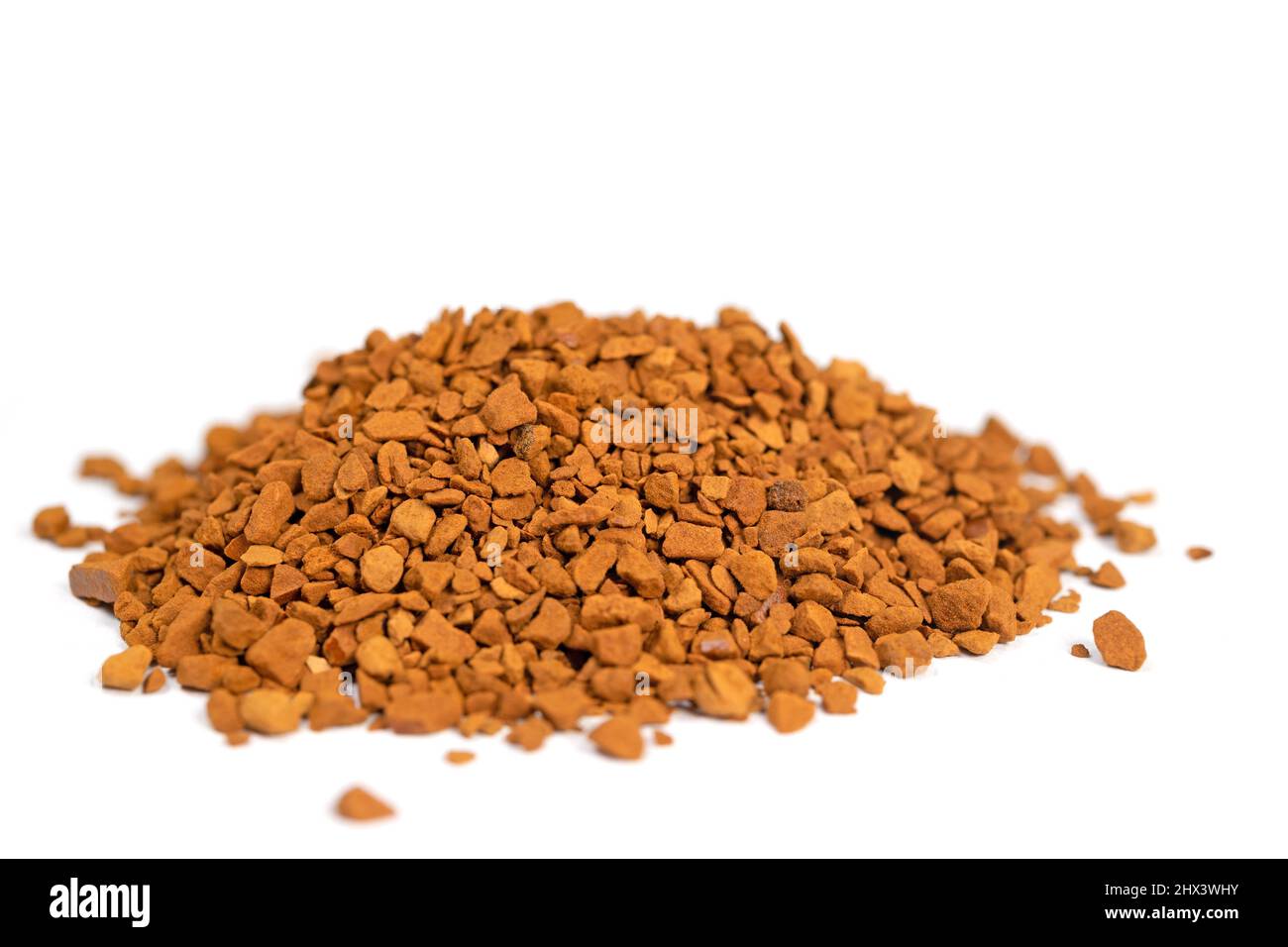 Instant coffee against white background Stock Photo - Alamy