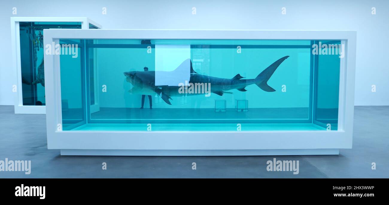 Damien hirst formaldehyde sculptures hi-res stock photography and ...