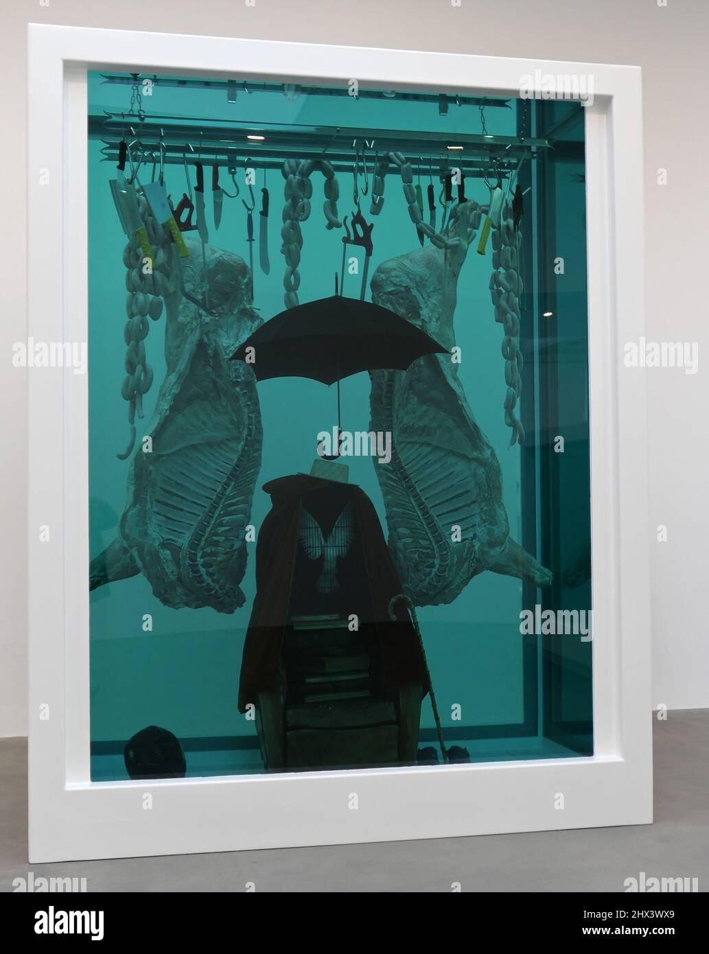 Damien hirst formaldehyde sculptures hi-res stock photography and ...