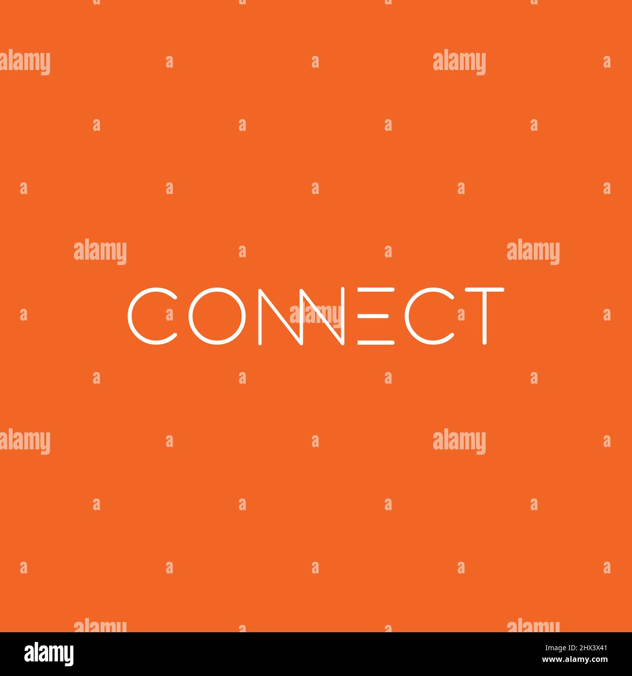 Simple and modern connection logos #1 Stock Vector Image & Art - Alamy