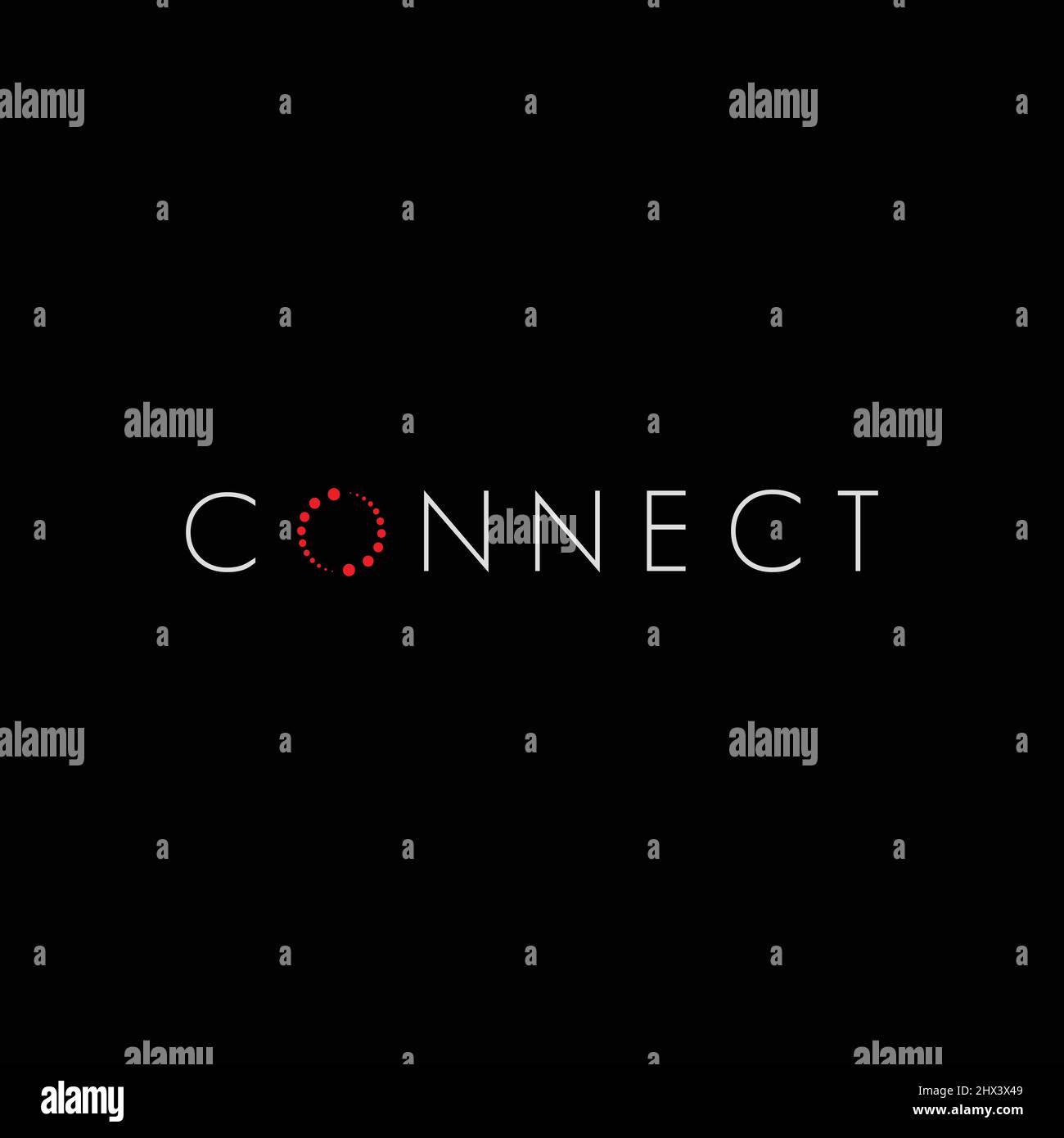 Simple and modern connection logos #12 Stock Vector Image & Art - Alamy