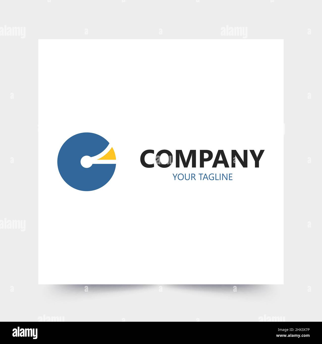 Simple and modern logo for technology company Stock Vector Image & Art ...