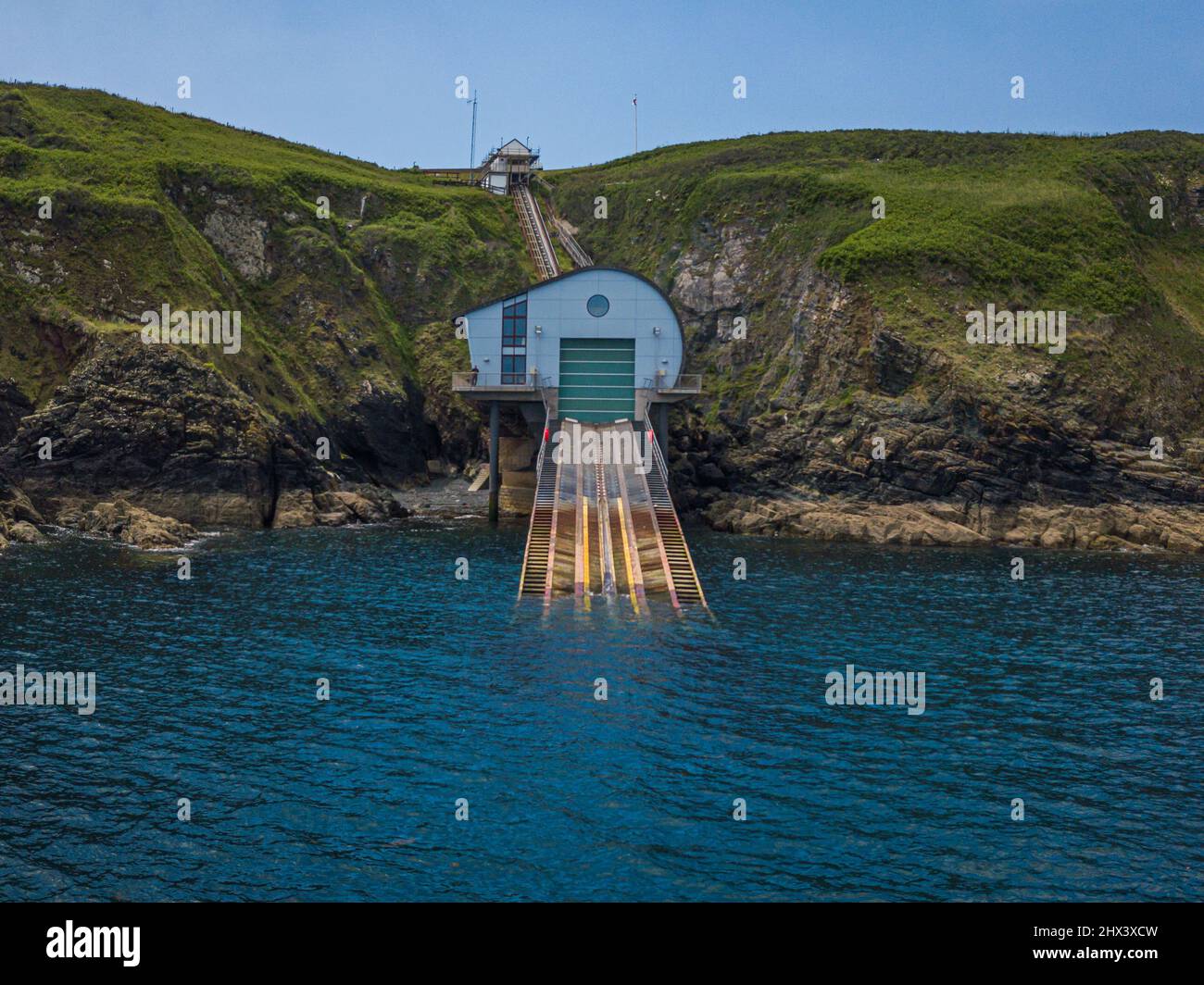 Photo of a rnli lifeboat house Stock Photo - Alamy