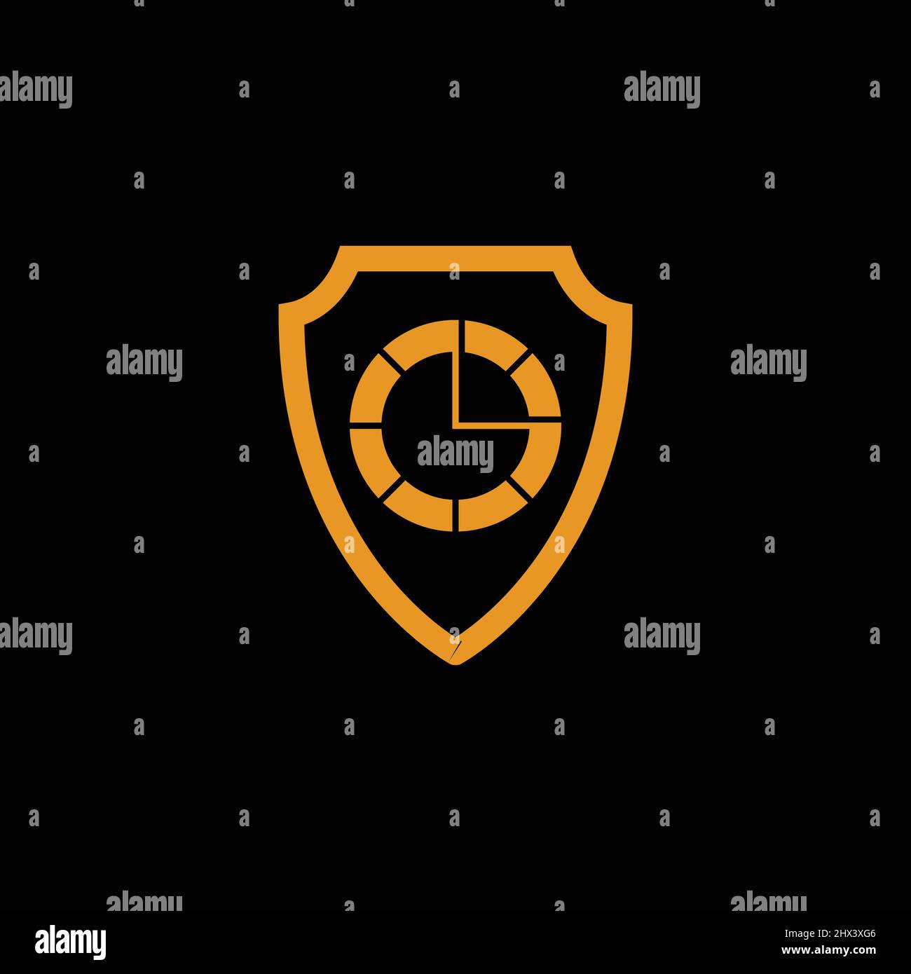 time protection logo with an attractive and attractive appearance Stock ...