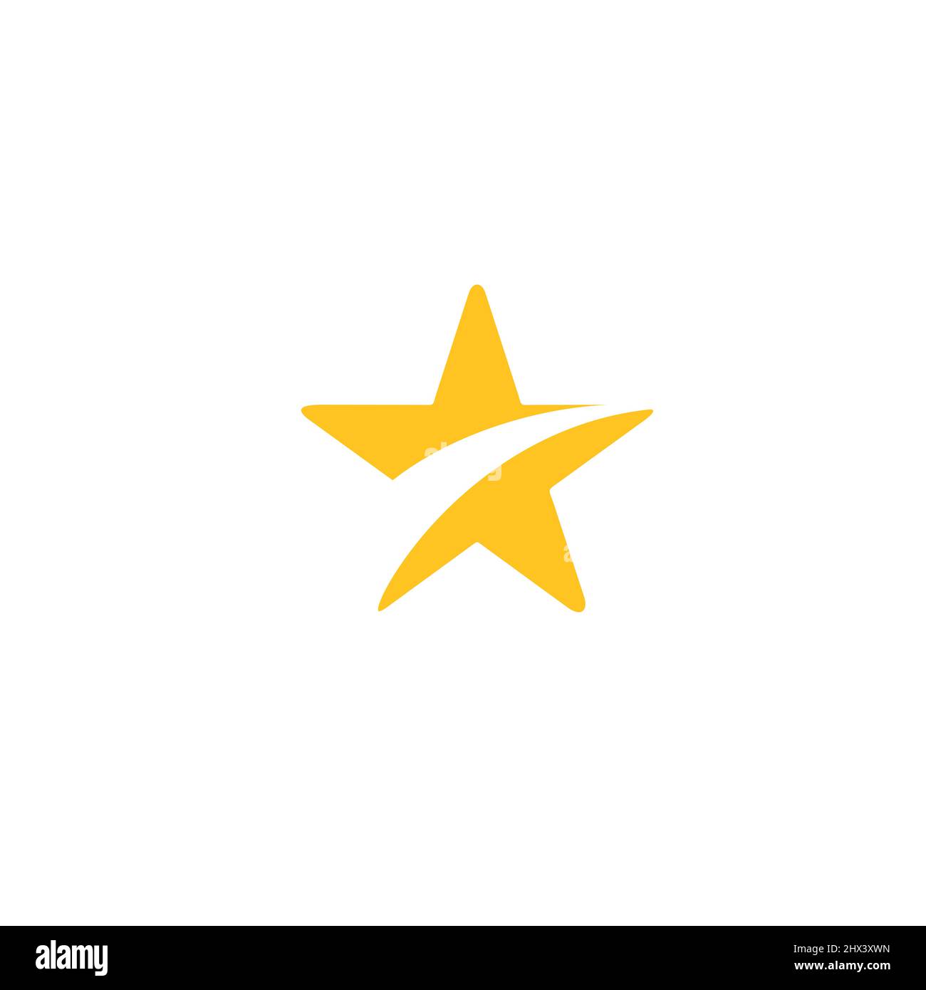 simple and modern star logo symbol Stock Vector Image & Art - Alamy