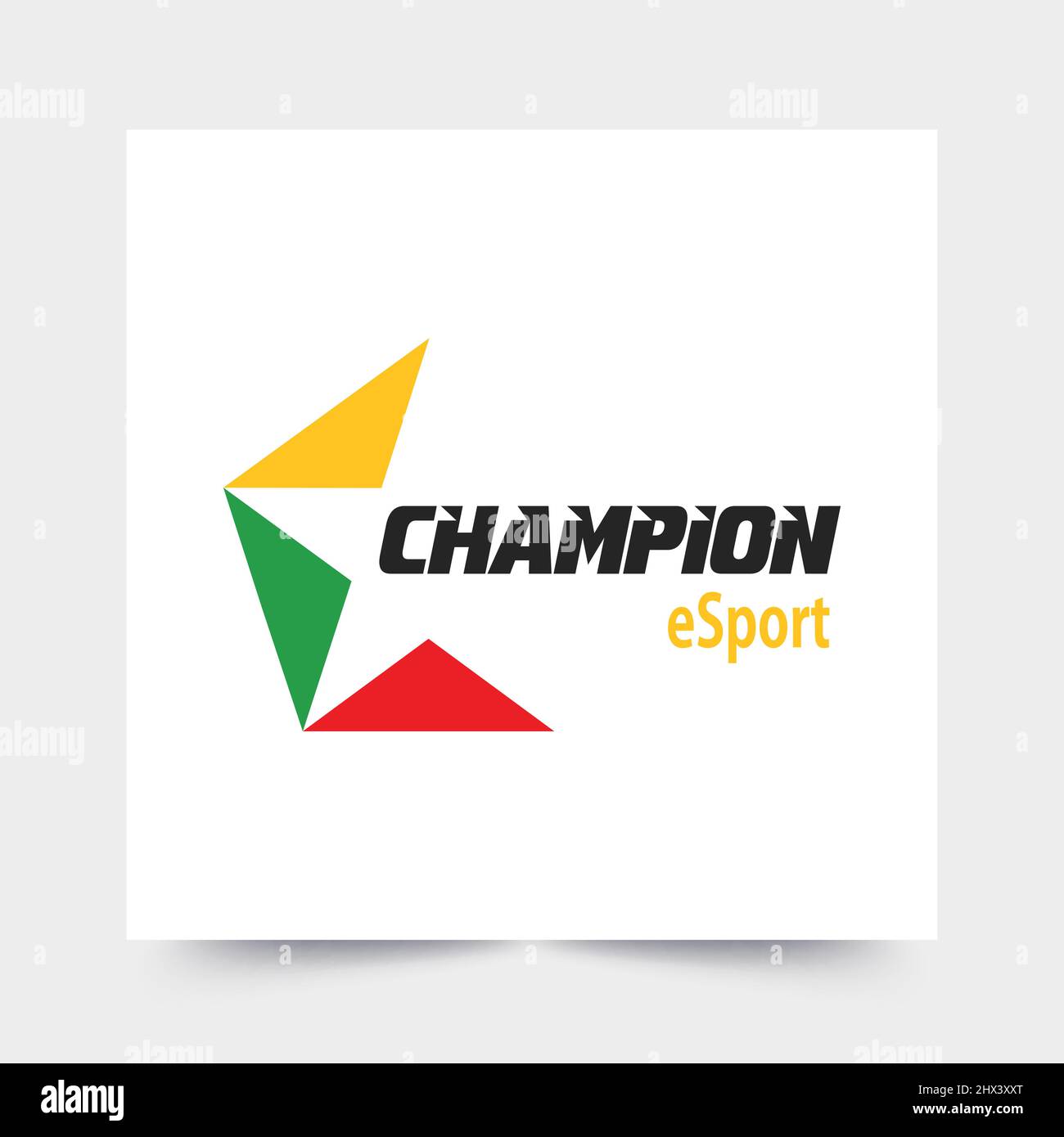simple and modern sports logo design Stock Vector Image & Art - Alamy