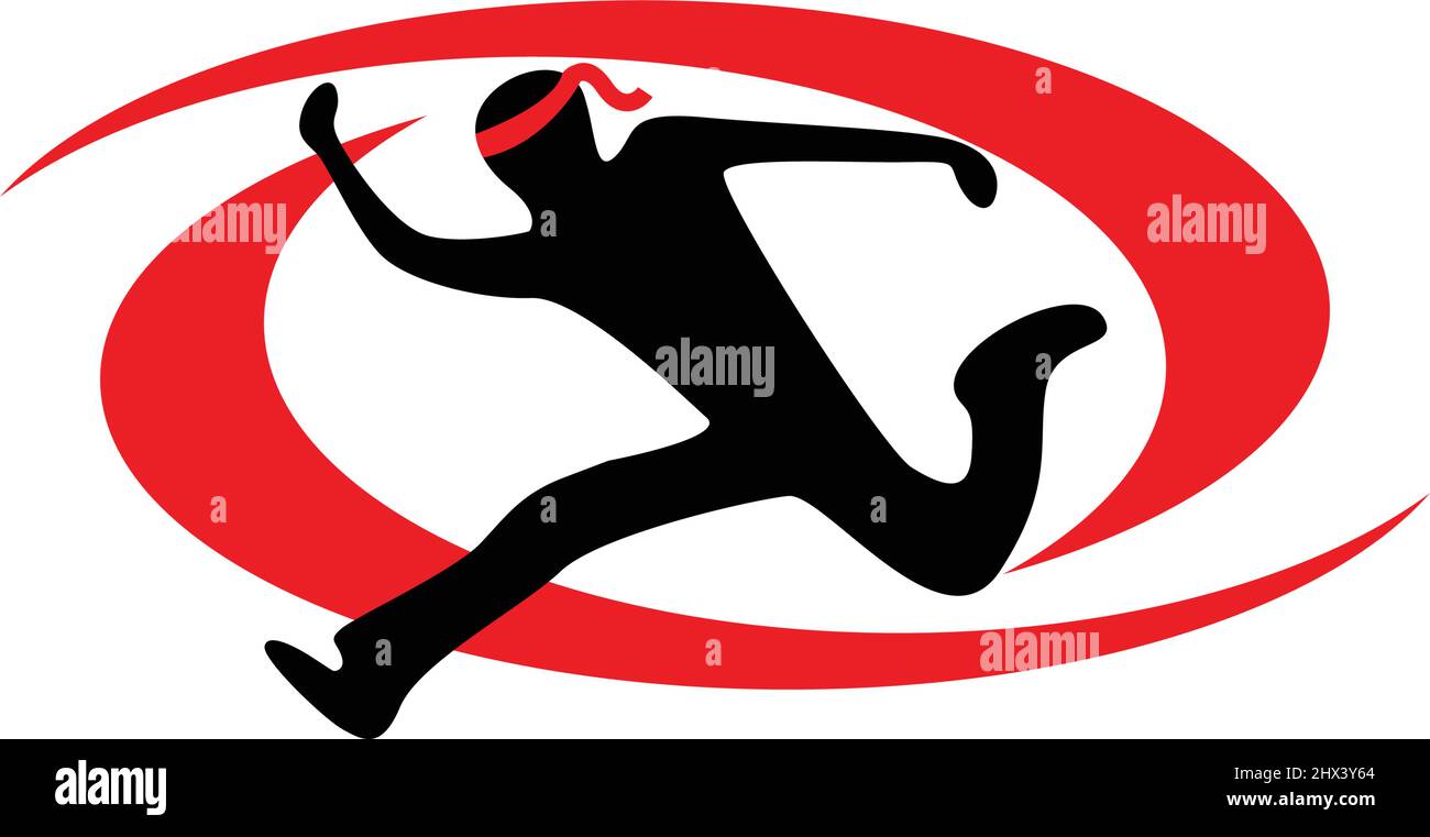 symbol of people running fast Stock Vector Image & Art - Alamy