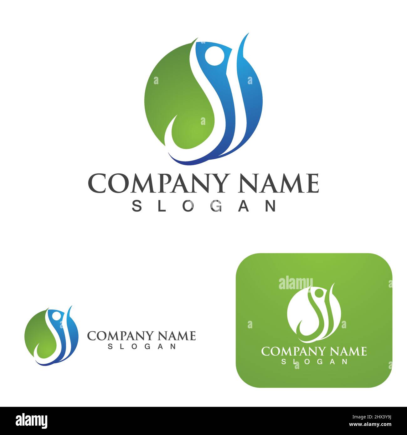 Human character logo sign illustration vector design Stock Vector Image ...