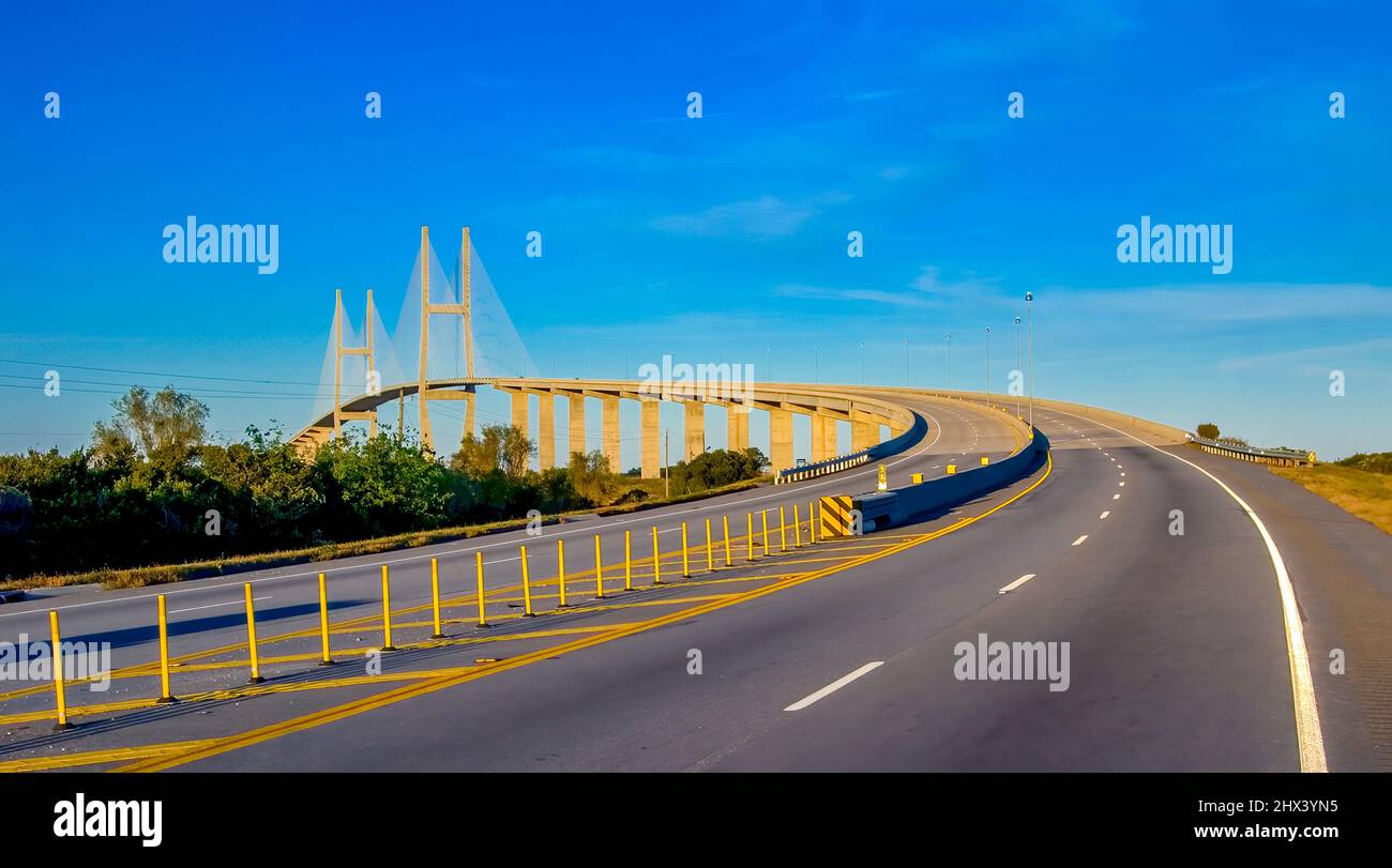Sidney Lanier Bridge, Georgia Stock Photo - Alamy