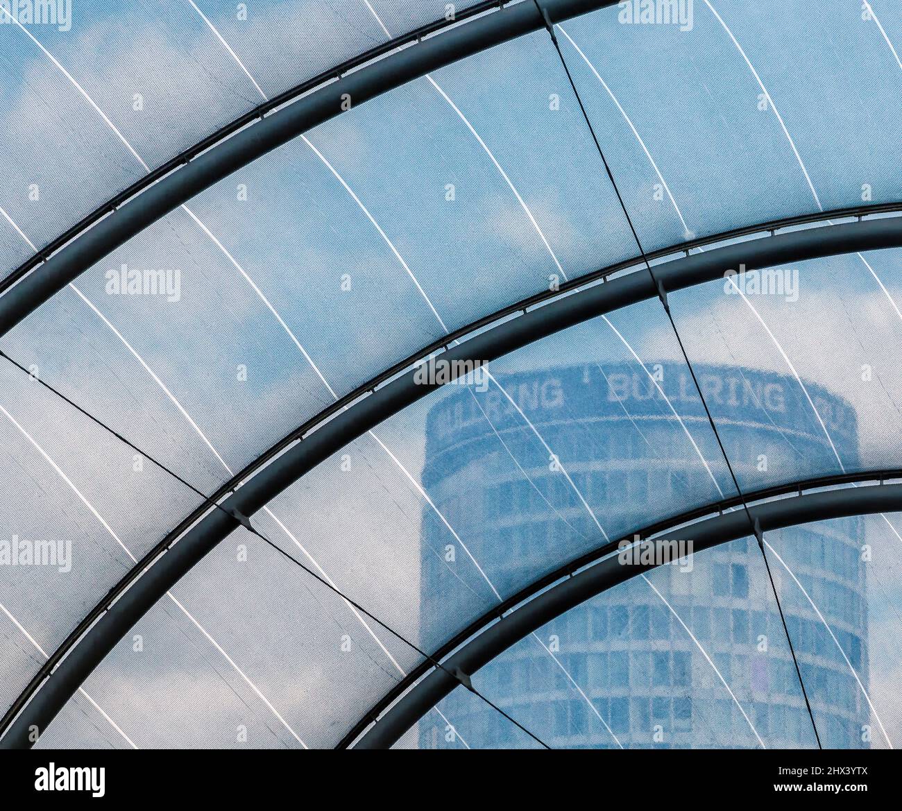 Abstracted view of The Rotunda building as seen from Grand Central ...