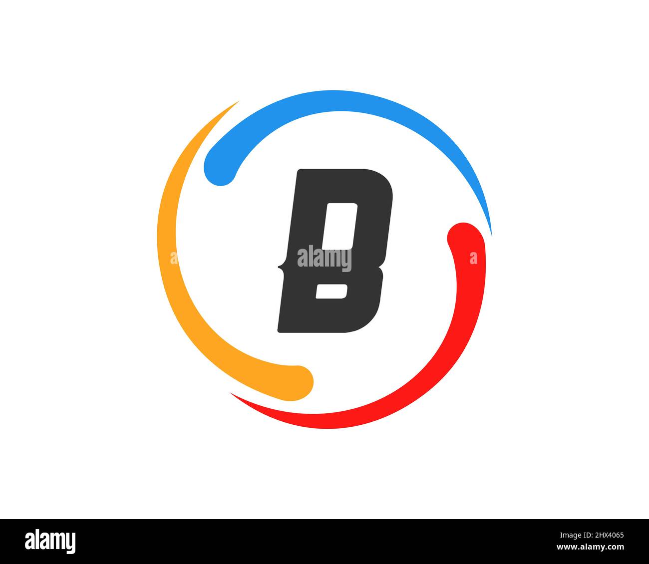 Technology Logo Design On B Letter Concept. Letter B Technology Logo ...