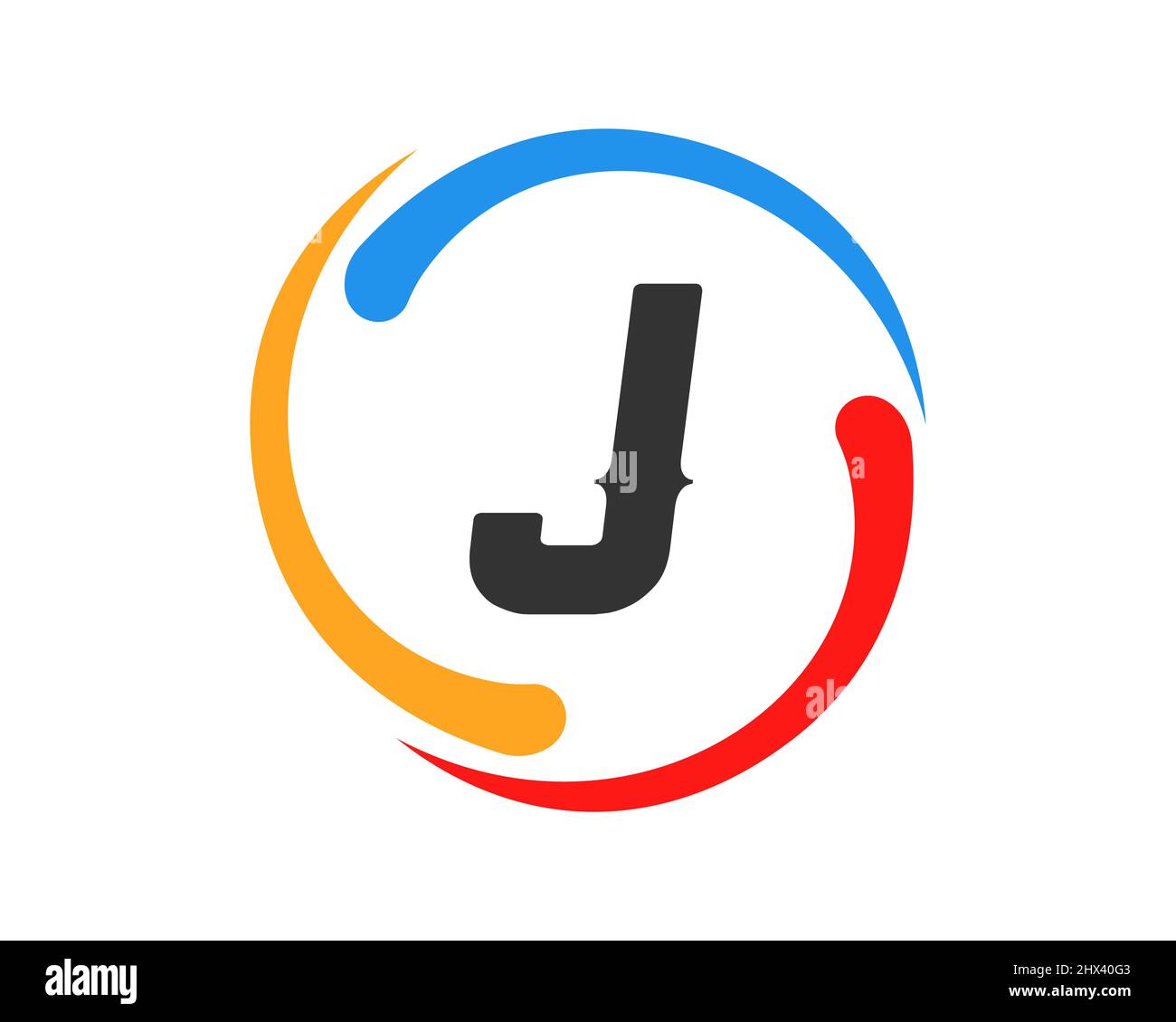 Technology Logo Design On J Letter Concept. Letter J Technology Logo ...