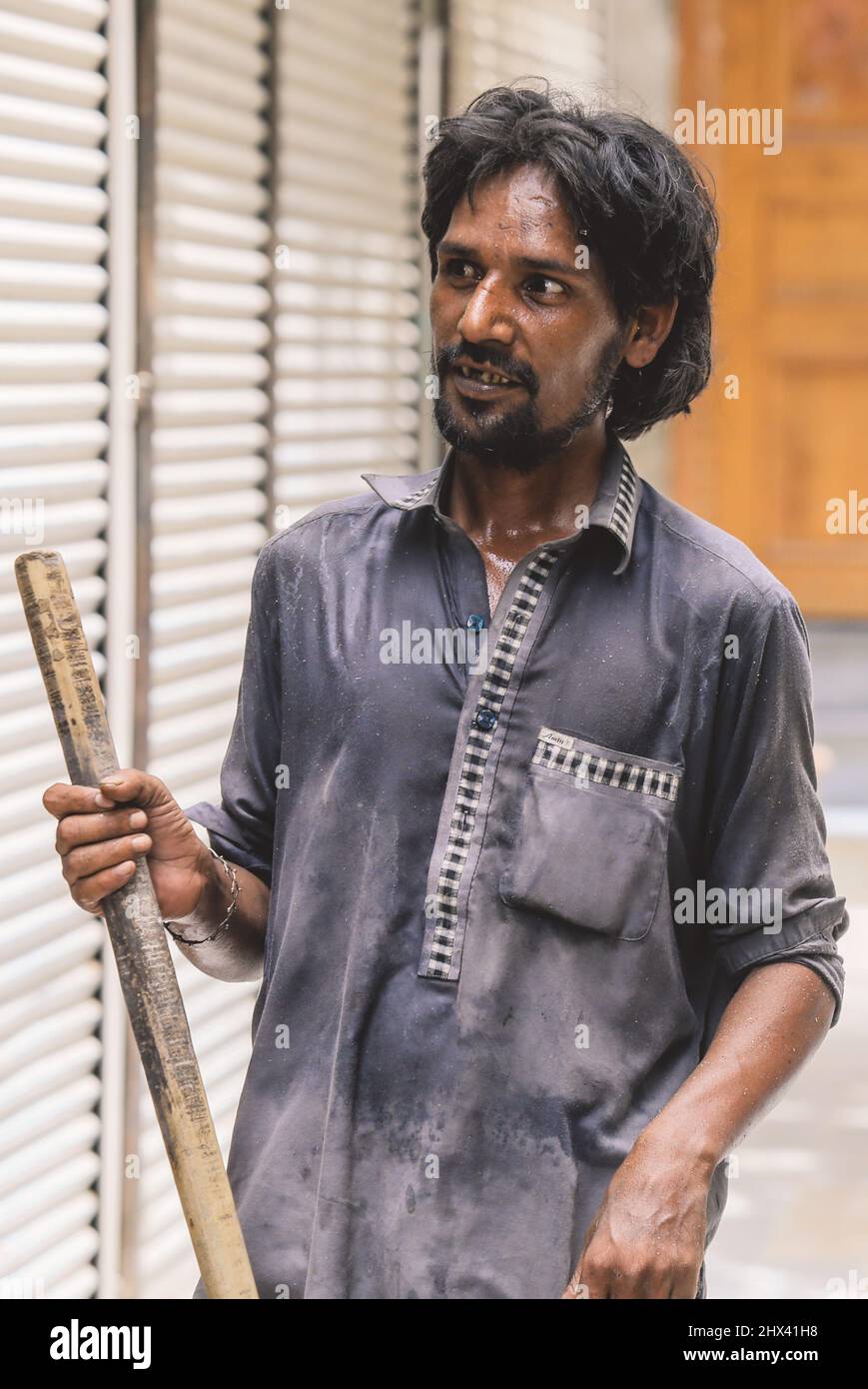 Local People on the Peshawar City Center Crowded Streets Stock Photo ...