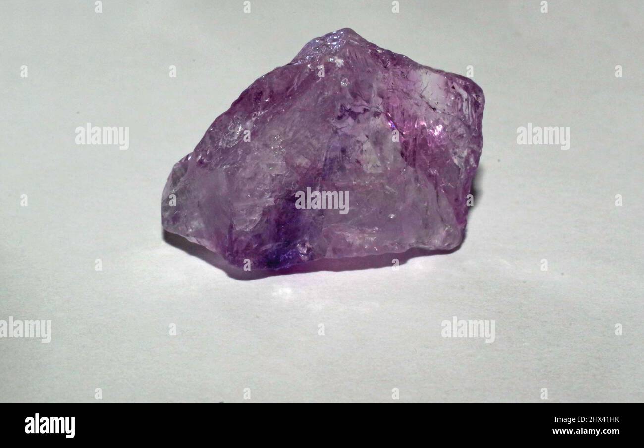 Amethyst crystal close-up (Brazilian collection Stock Photo - Alamy