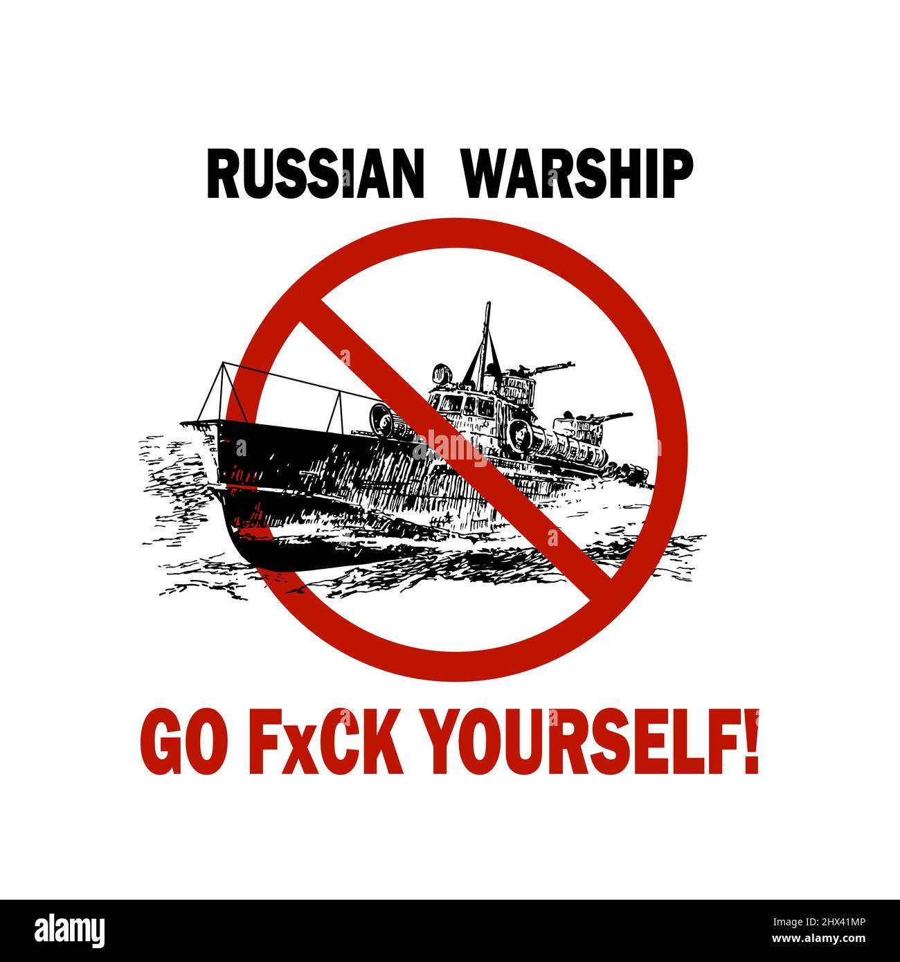 Warship island Stock Vector Images - Alamy