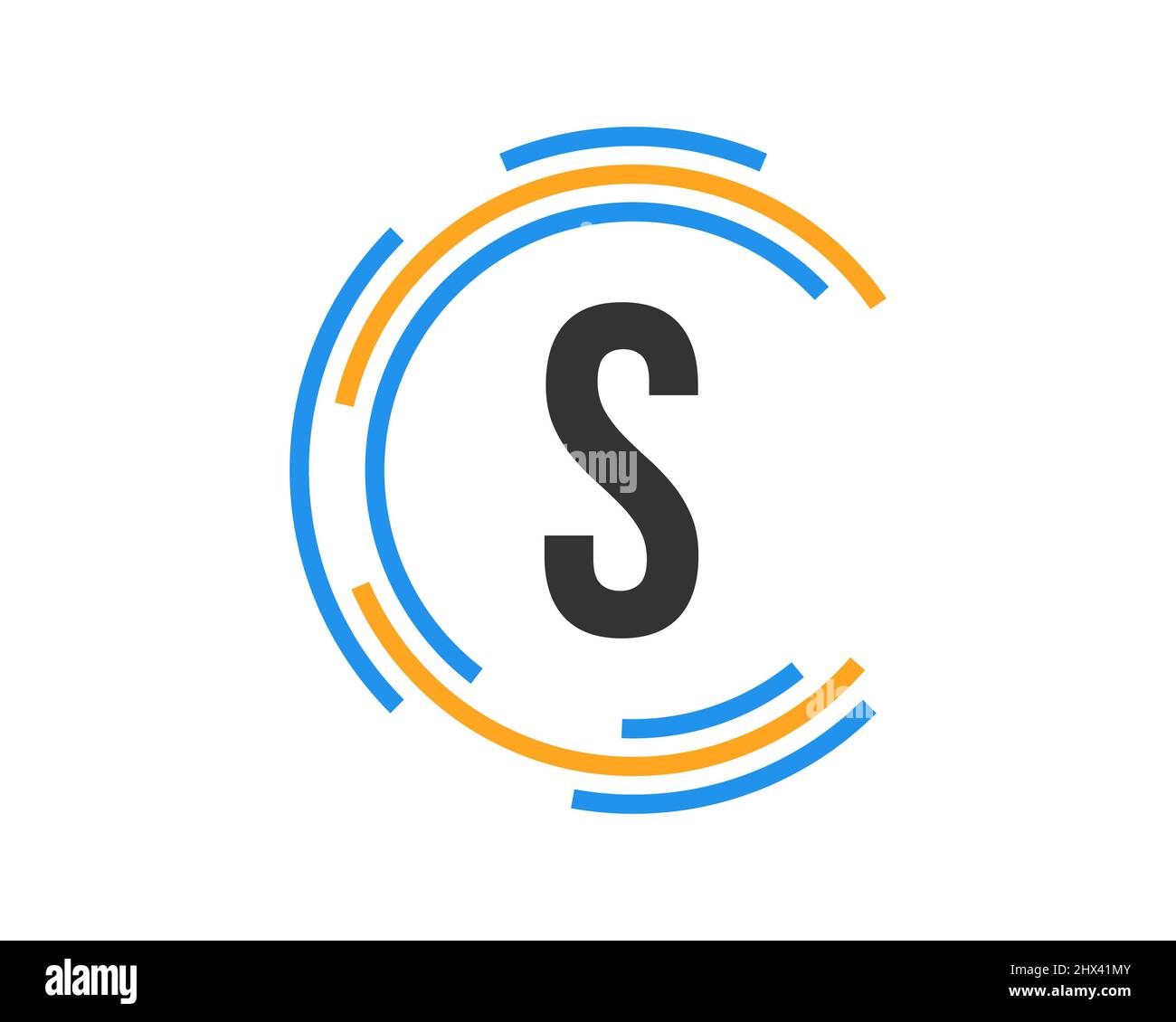 S technology logo Cut Out Stock Images & Pictures - Alamy