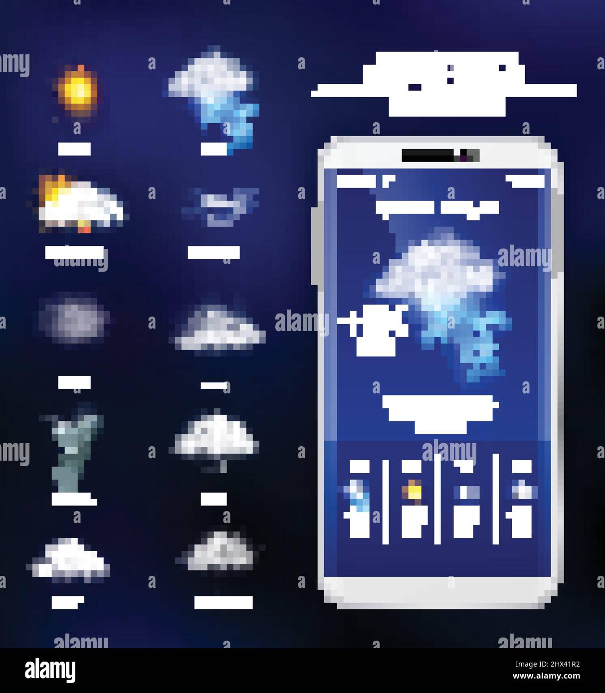 Weather chart wind hi-res stock photography and images - Alamy