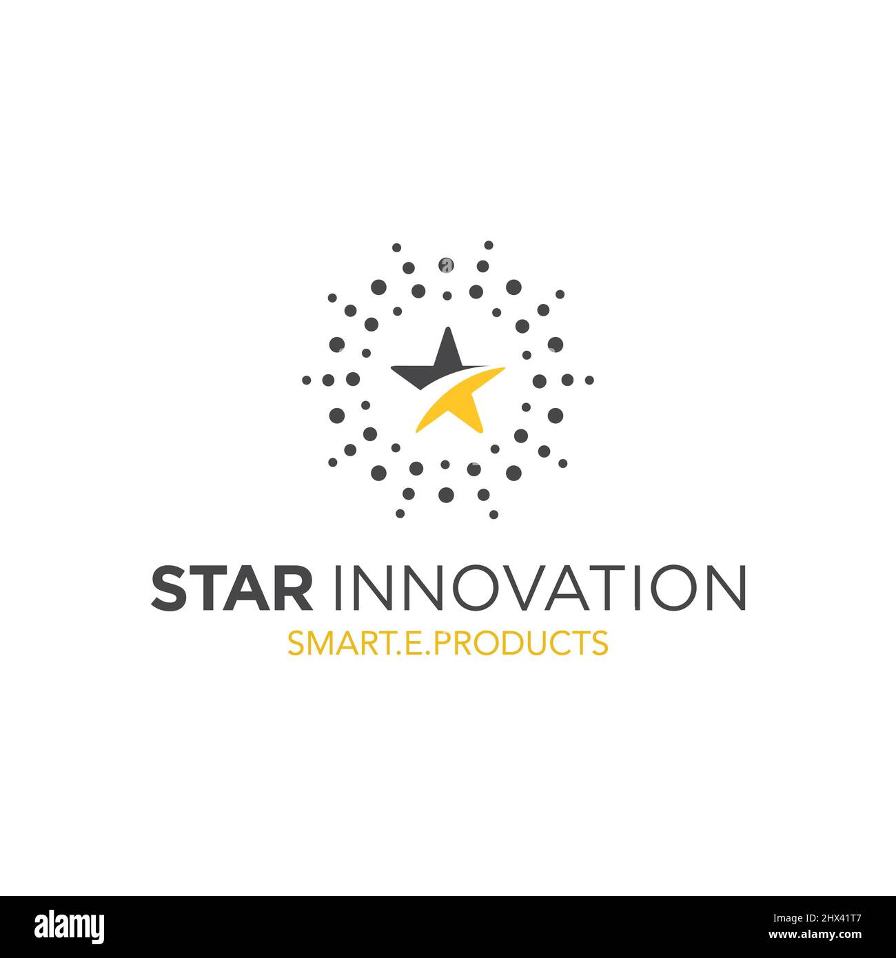 Modern and cool innovation company logo Stock Vector Image & Art - Alamy