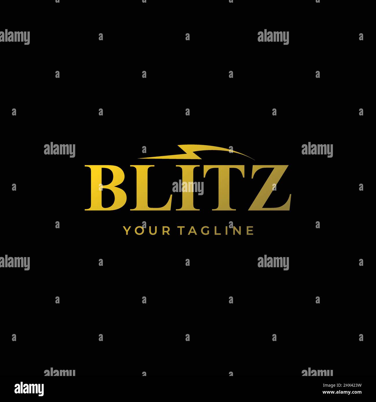 Modern and professional flash logo design Stock Vector Image & Art - Alamy