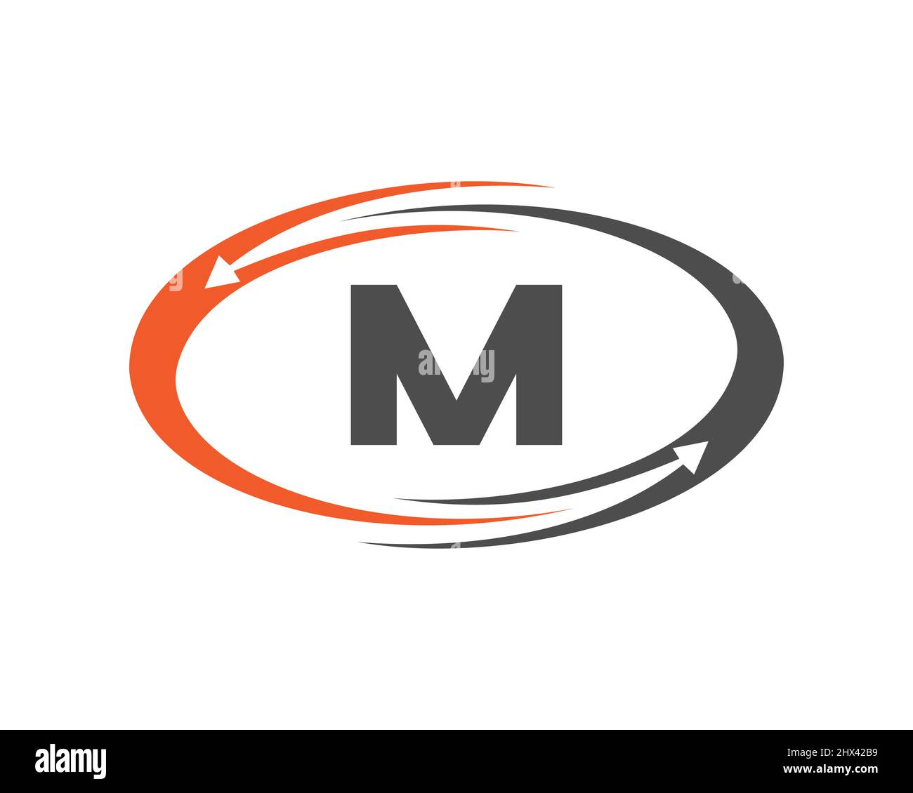 Technology Logo Design On M Letter Concept. Letter M Technology Logo ...