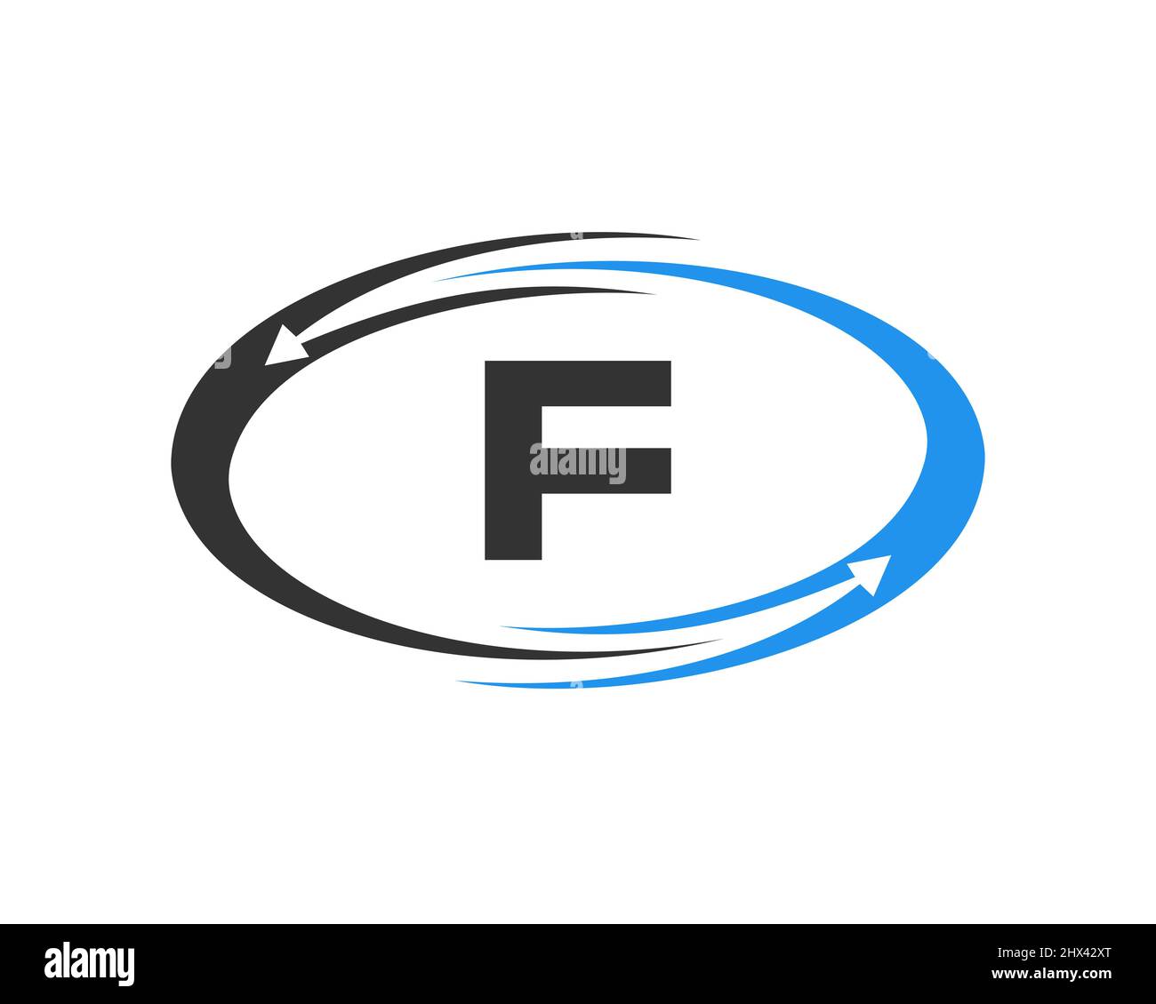 Technology Logo Design On F Letter Concept. Letter F Technology Logo ...