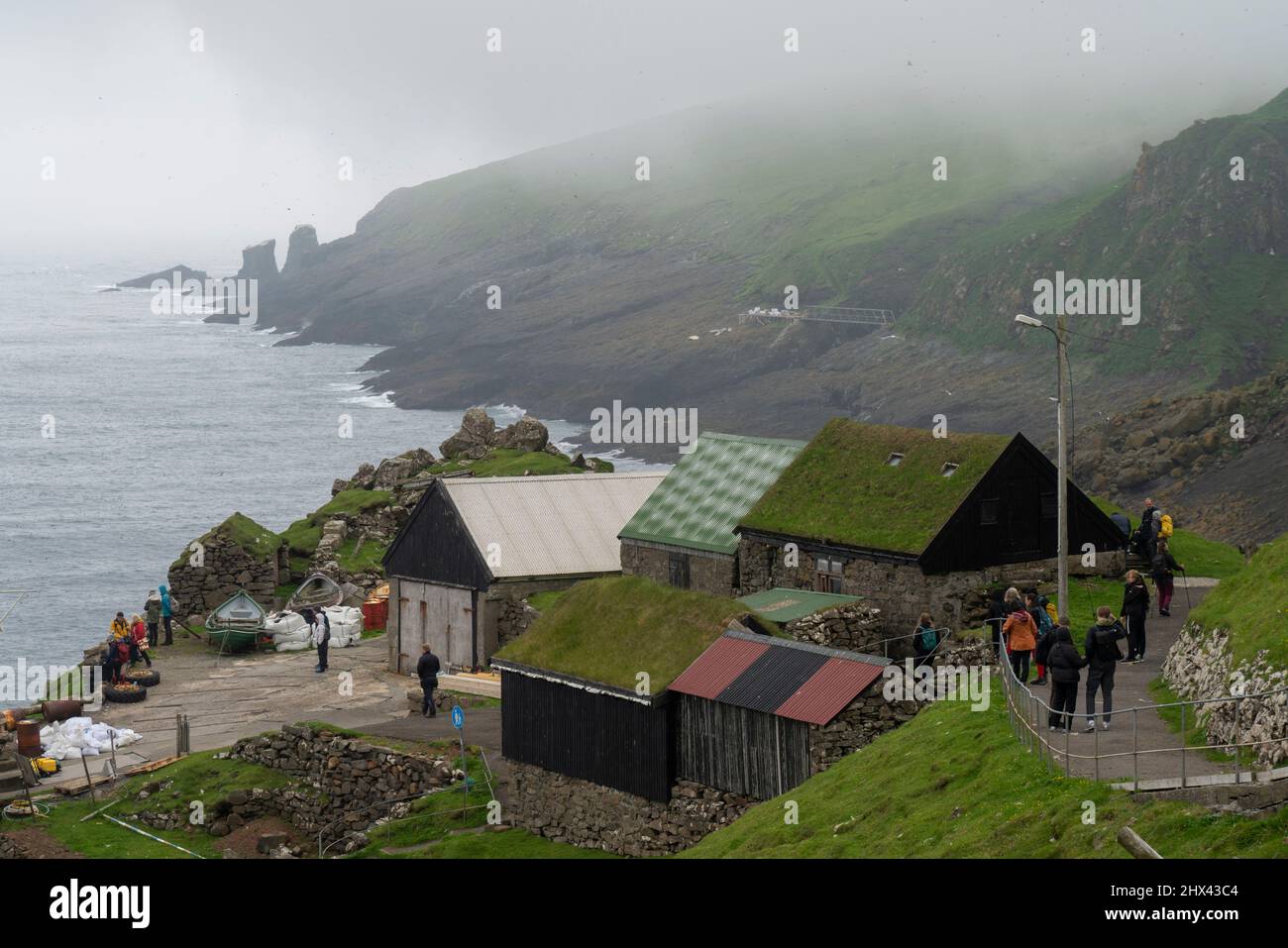 Mykines village island hi-res stock photography and images - Alamy