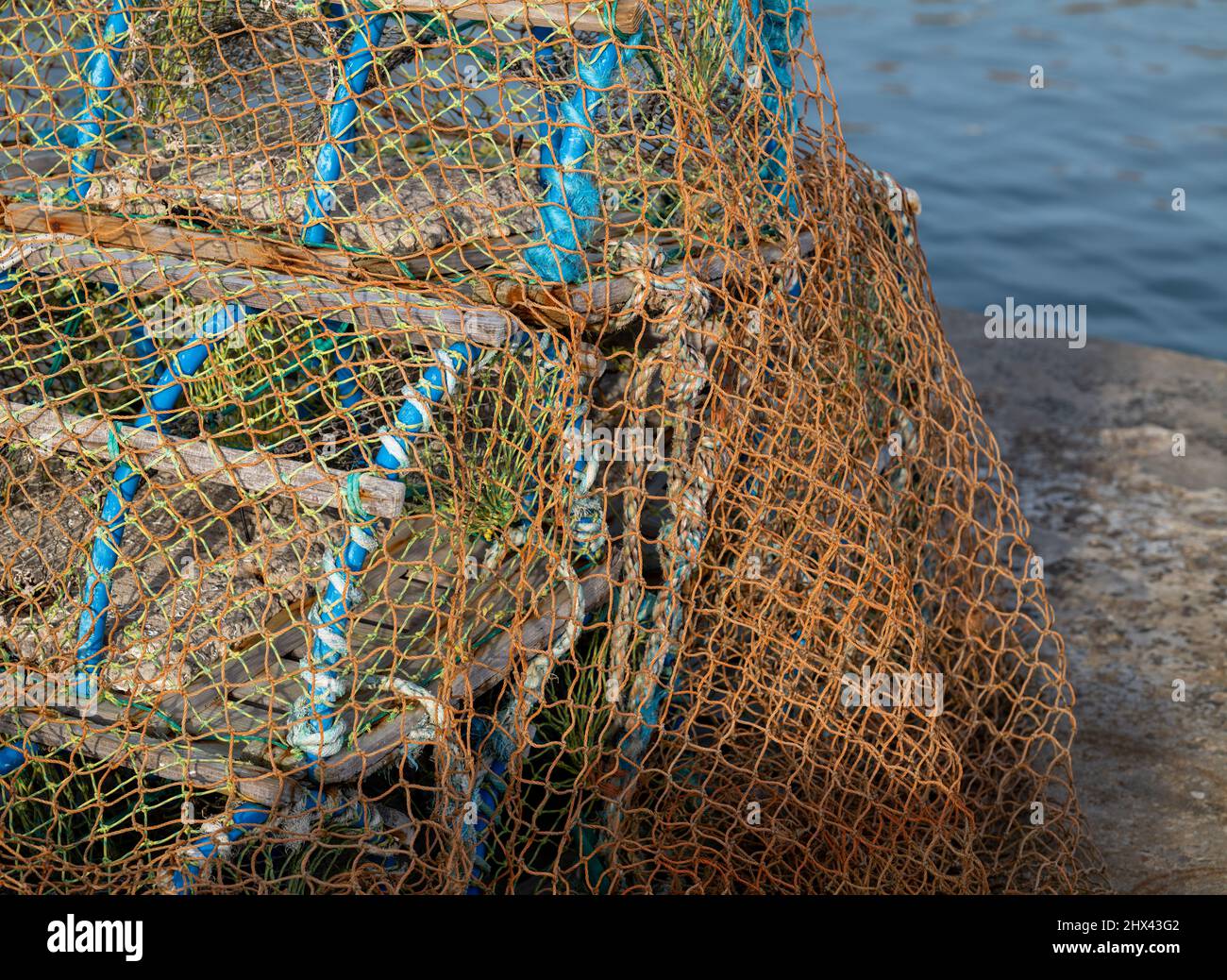 7 March 2023. Hopeman, Moray, Scotland. This is a scene from within the ...