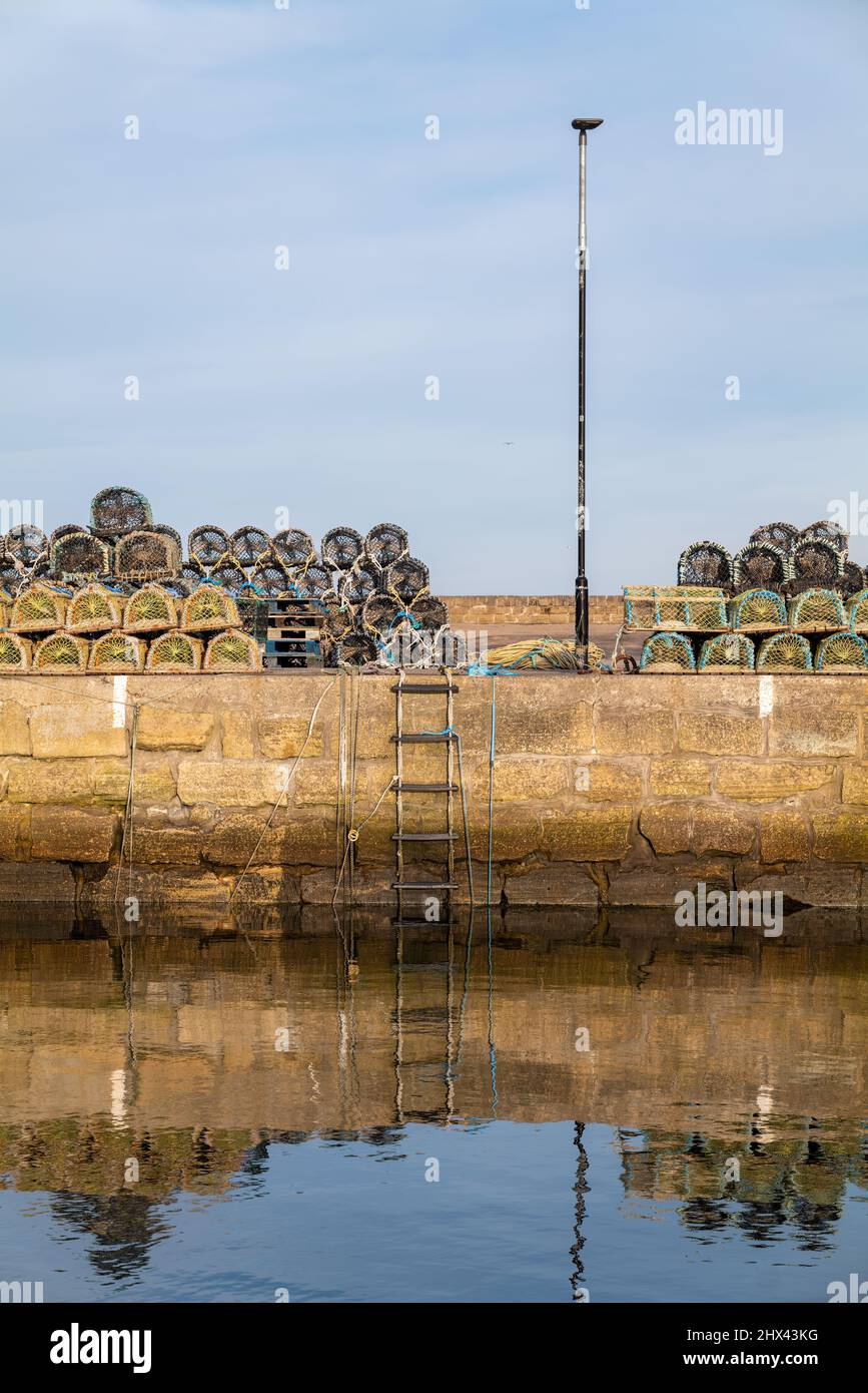 7 March 2023. Hopeman, Moray, Scotland. This is a scene from within the ...