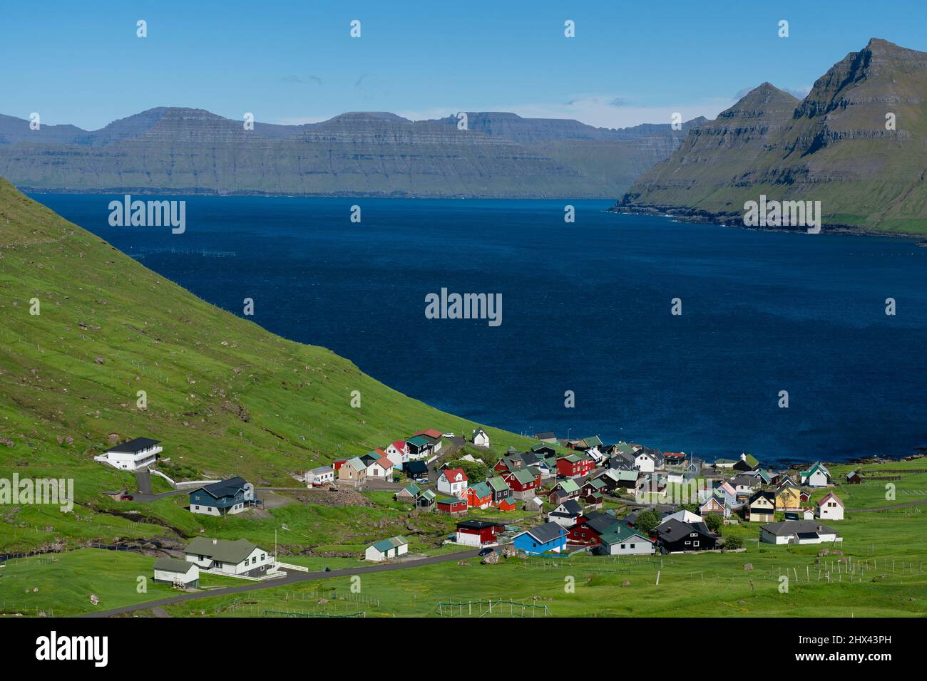 Funningur, Faroe Islands, Denmark Stock Photo - Alamy