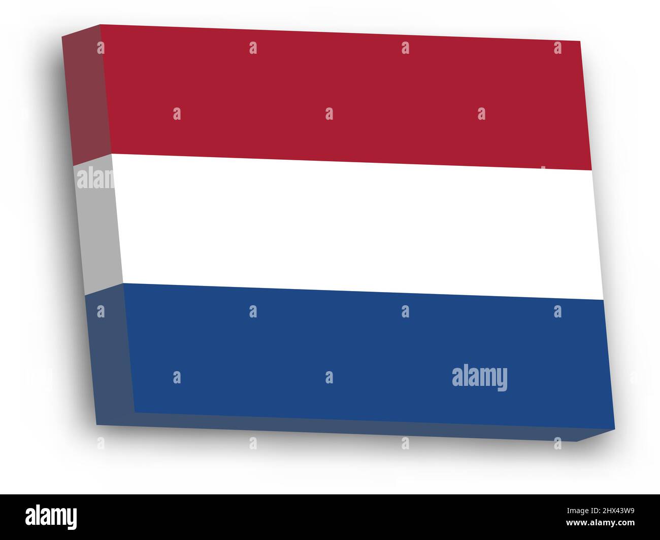 3d flag of amsterdam Cut Out Stock Images & Pictures - Alamy