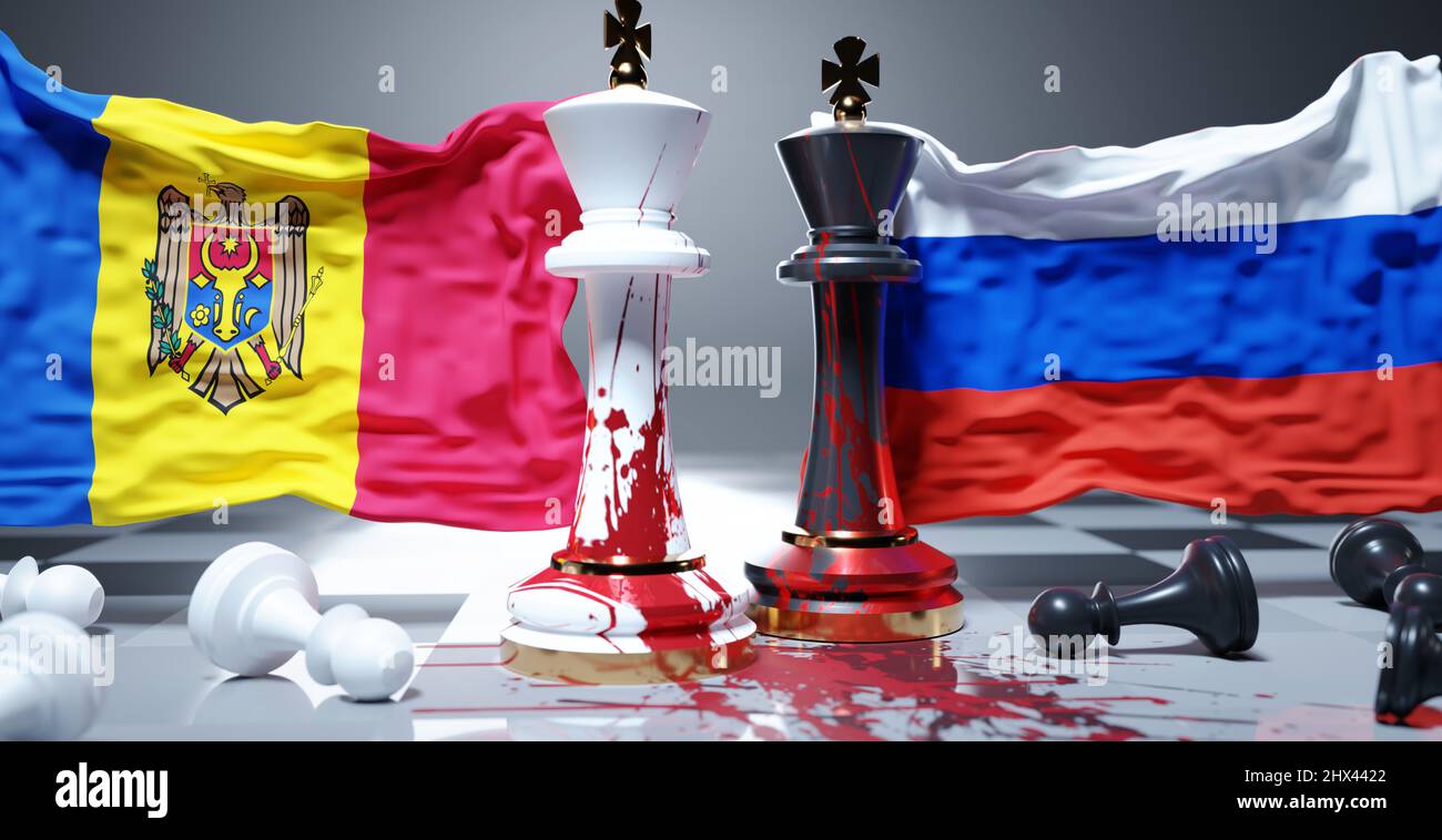 Moldova the Republic of and Russia war, conflict and crisis. National ...
