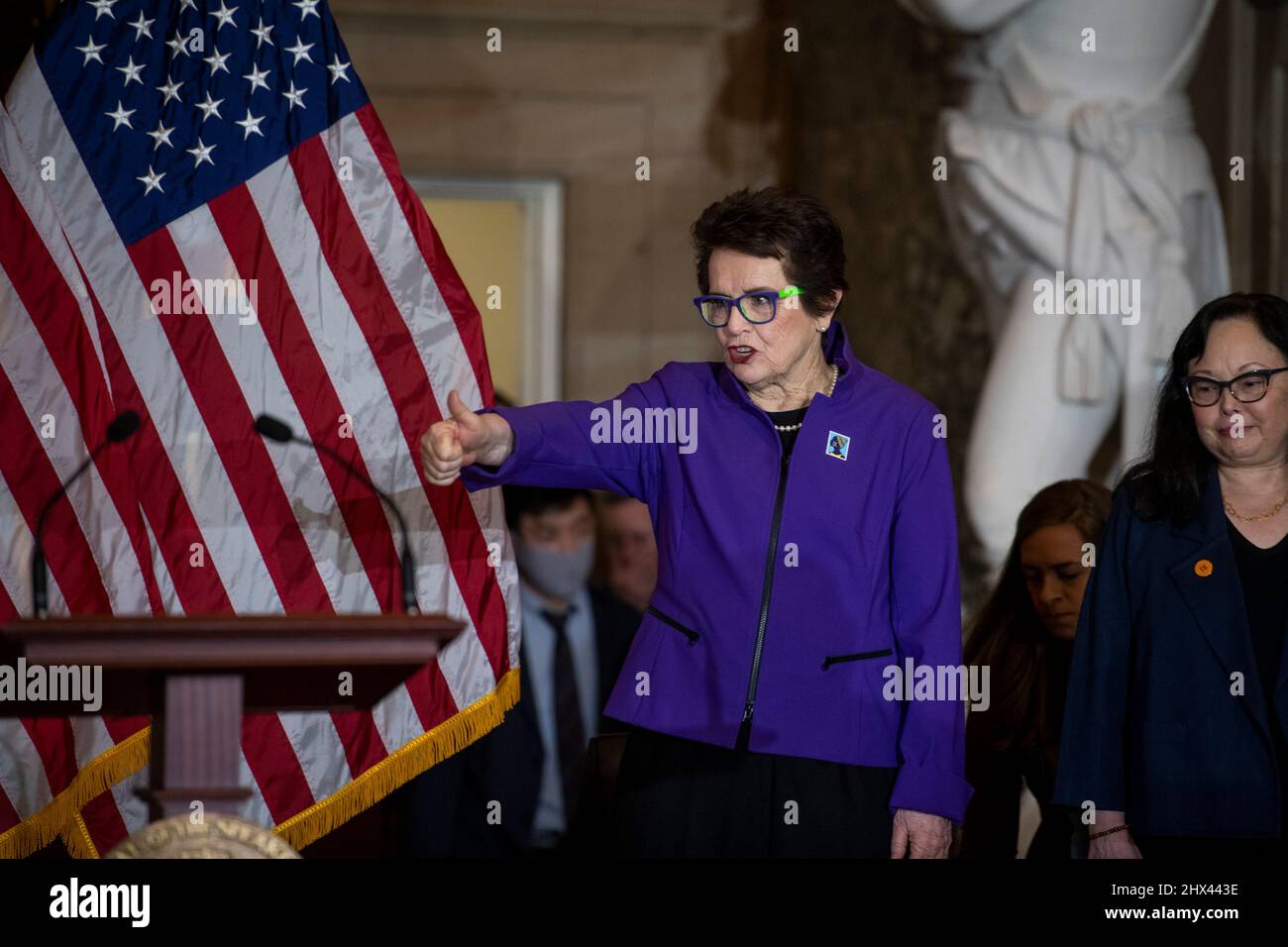 Washington, United States Of America. 09th Mar, 2022. Tennis legend ...