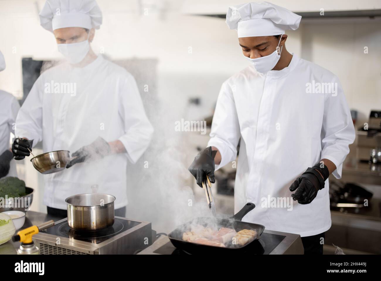 Two man working hard hi-res stock photography and images - Alamy