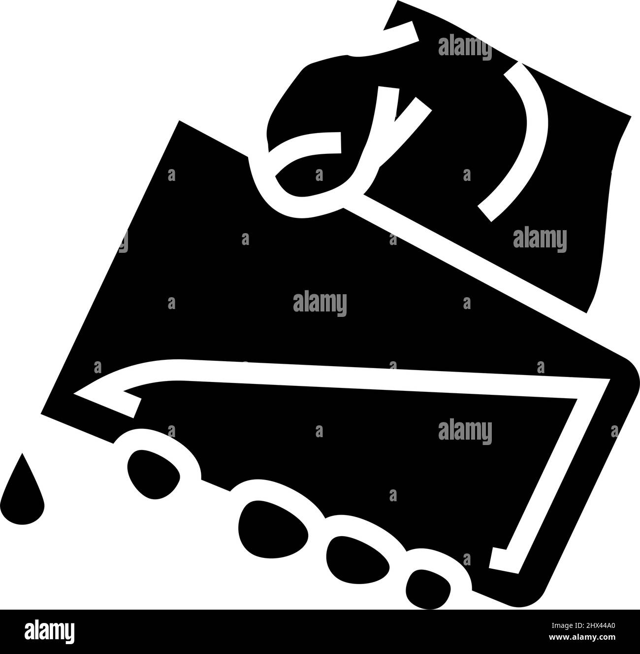 water add glyph icon vector illustration Stock Vector Image & Art - Alamy