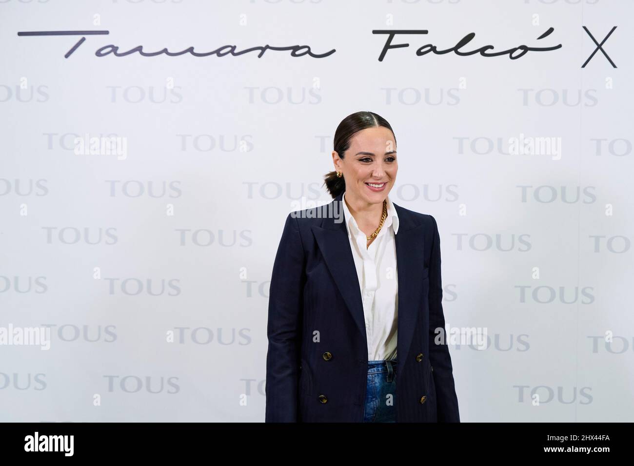 Madrid. Spain. 20220309, Tamara Falco presents the new Tamara Falco x ...