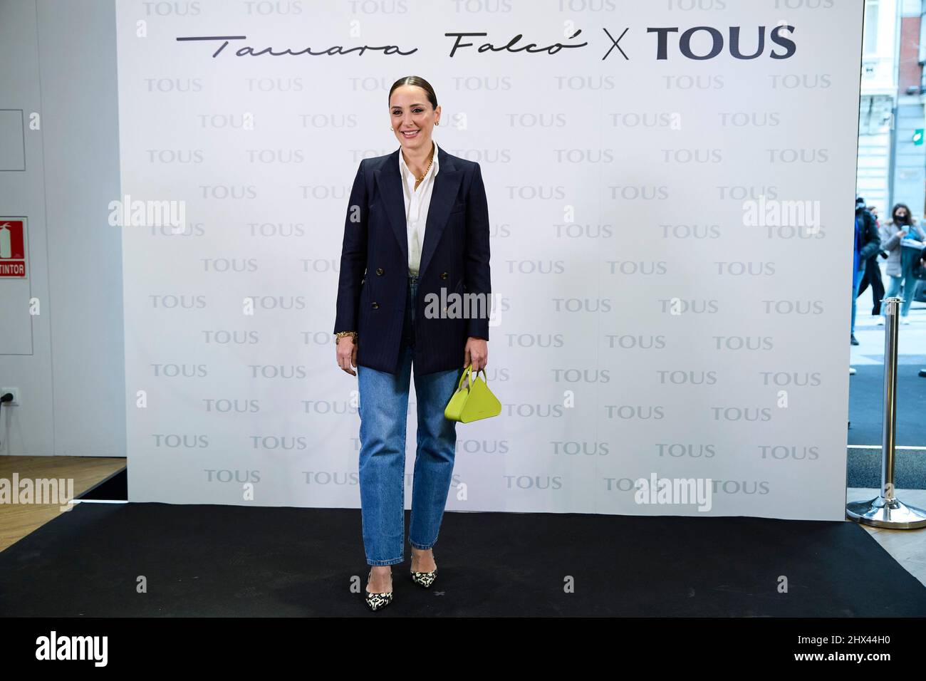 Madrid. Spain. 20220309, Tamara Falco presents the new Tamara Falco x ...