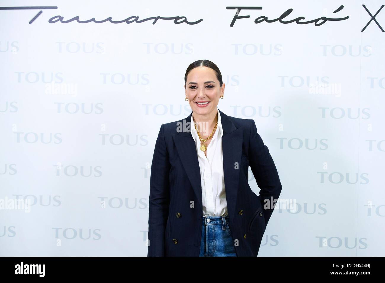 Madrid. Spain. 20220309, Tamara Falco presents the new Tamara Falco x ...