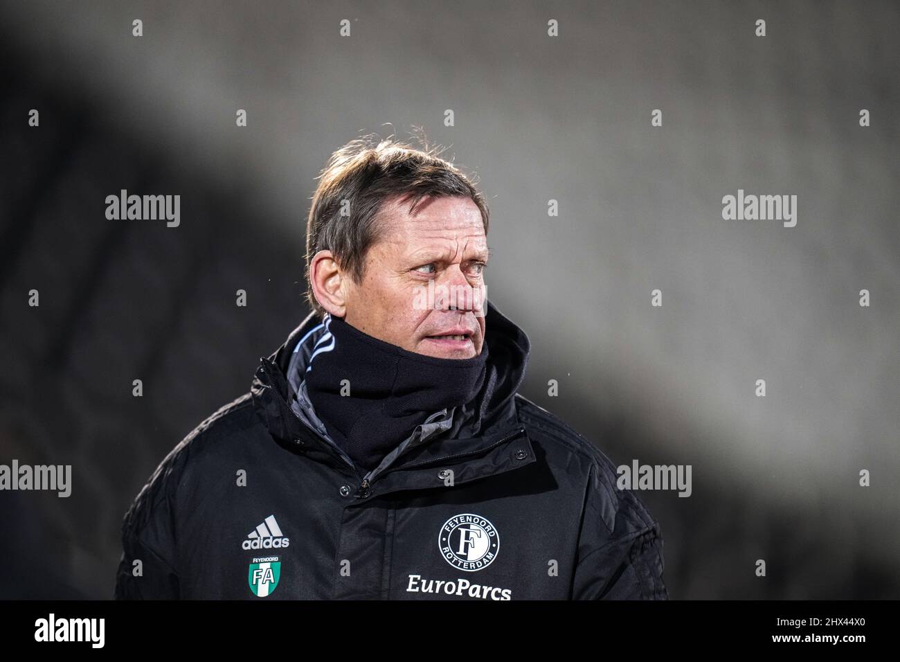 Belgrade - 9 March 2022, technical director Frank Arnesen of Feyenoord ...