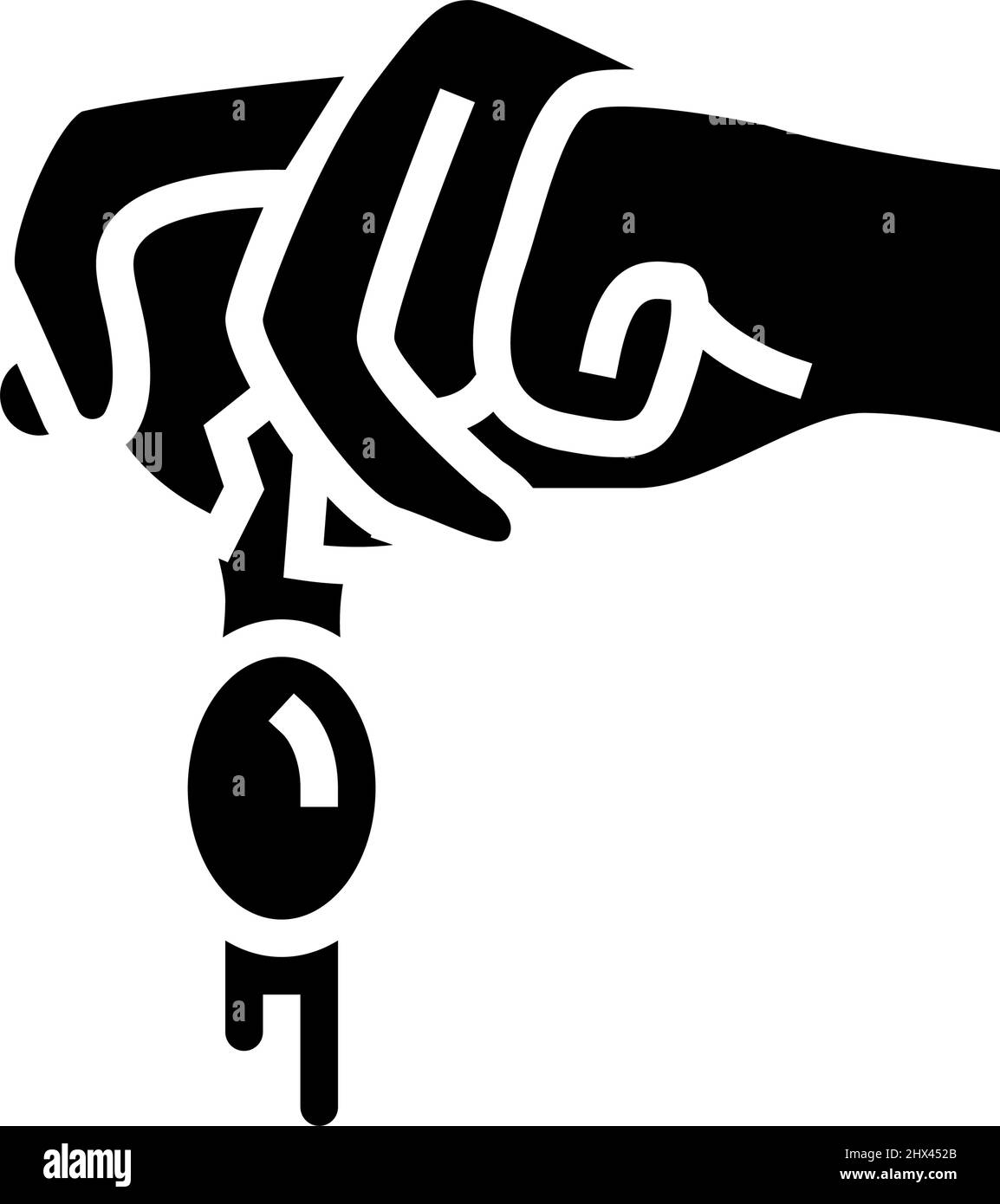 egg add glyph icon vector illustration Stock Vector Image & Art - Alamy